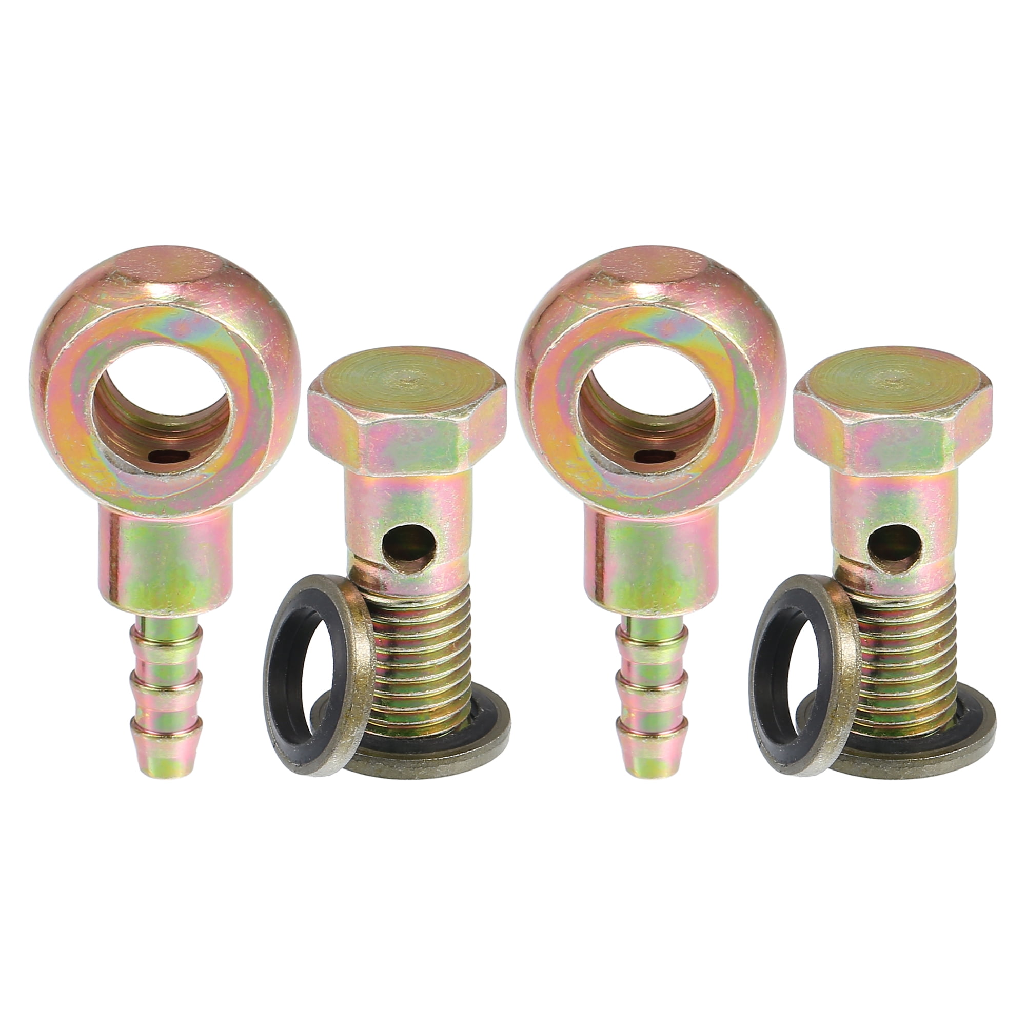 Unique Bargains 2 Set Car Oil Cooler Screw Ball Head Adapter Turbo ...