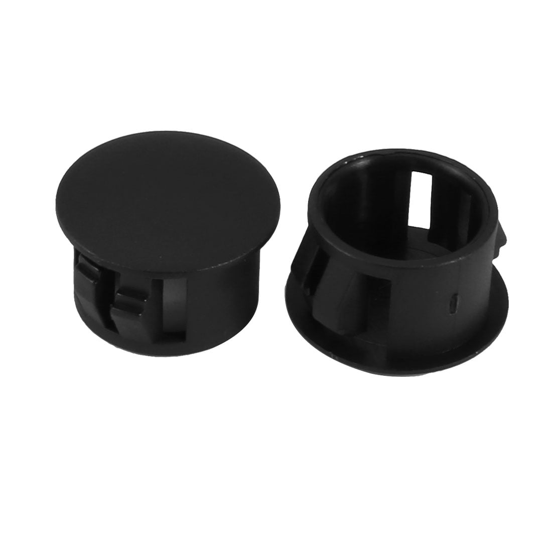 Uxcell 2pcs 14mm Dia Black Plastic Tubing Plug Door and Window Locking ...