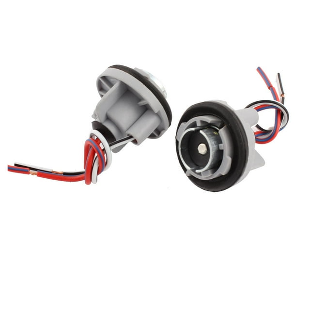 Unique Bargains 2 x 1156 7507 1156A Bulbs Signal Lights Socket Harness ...