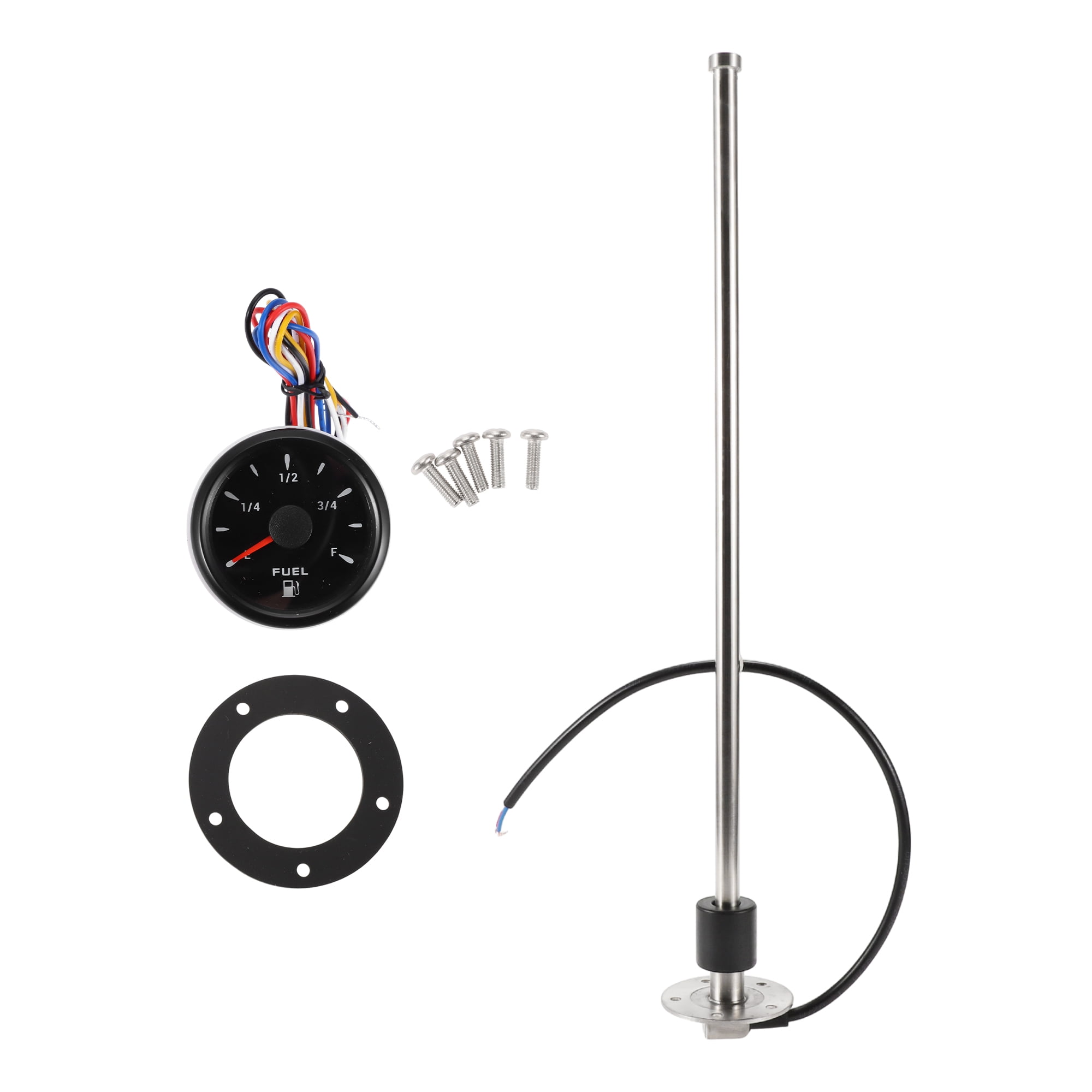 Unique Bargains 20.08" Fuel Sending Unit and Gauge Kit Boat Fuel ...