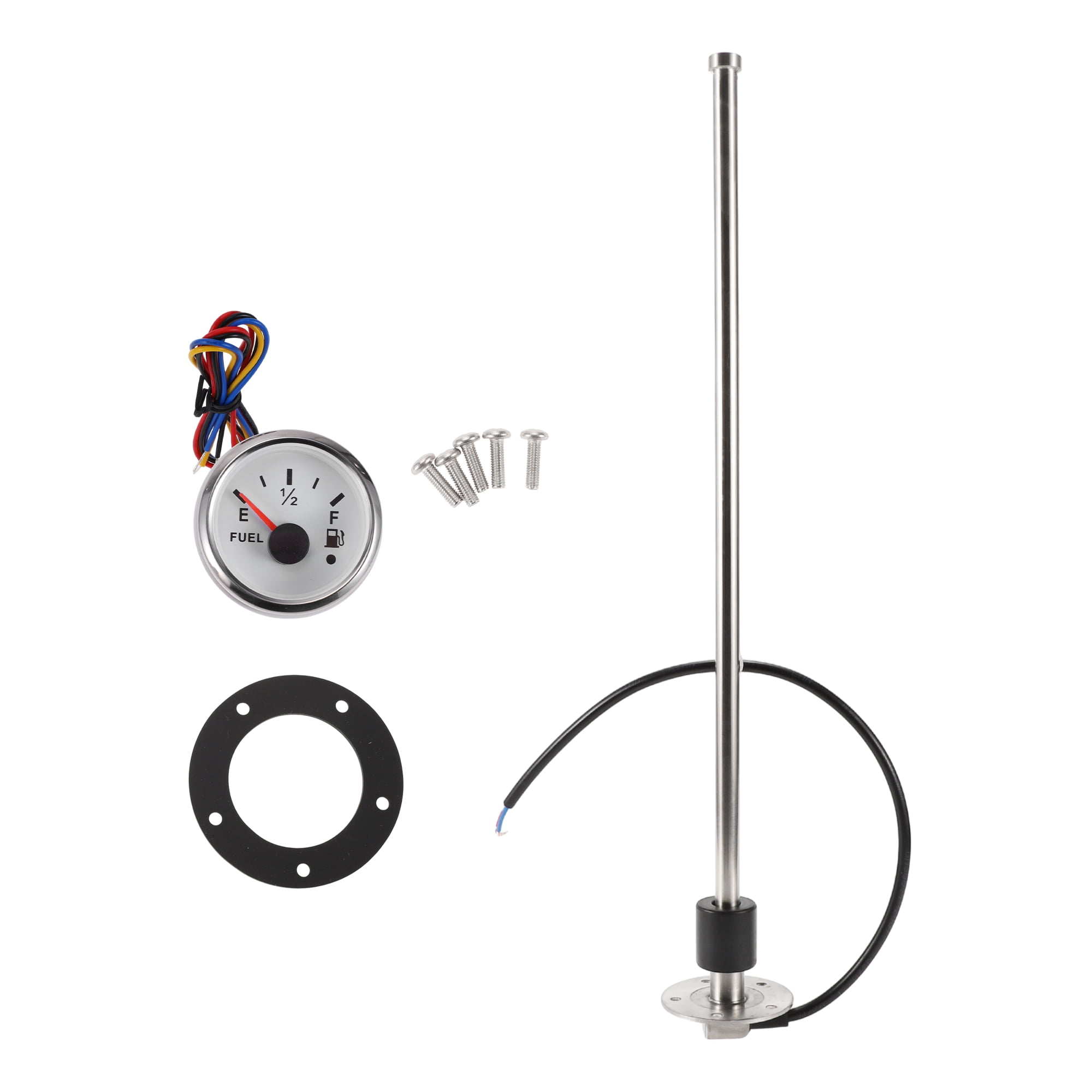 Unique Bargains Fuel Sending Unit and Gauge Kit Marine Fuel Sender Unit ...