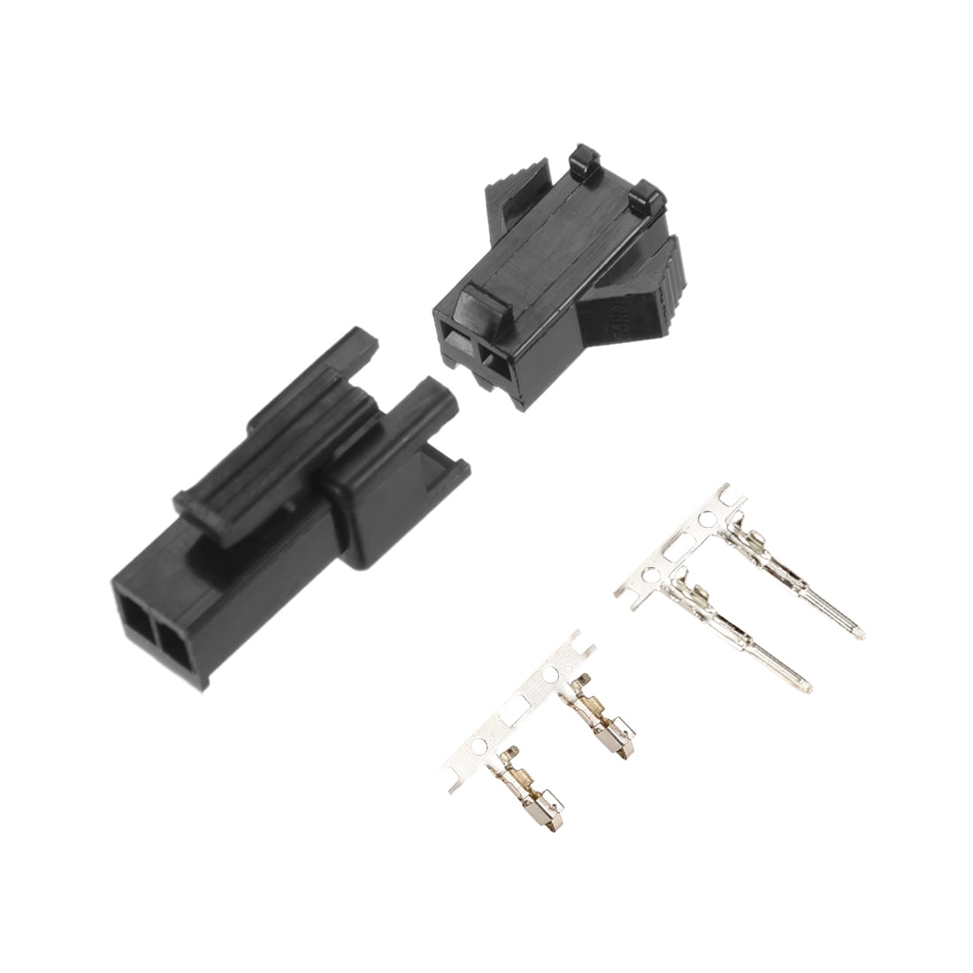 Unique Bargains 20 Pairs 2.5mm 2 Pin Male Female JST-SM Housing Crimp ...