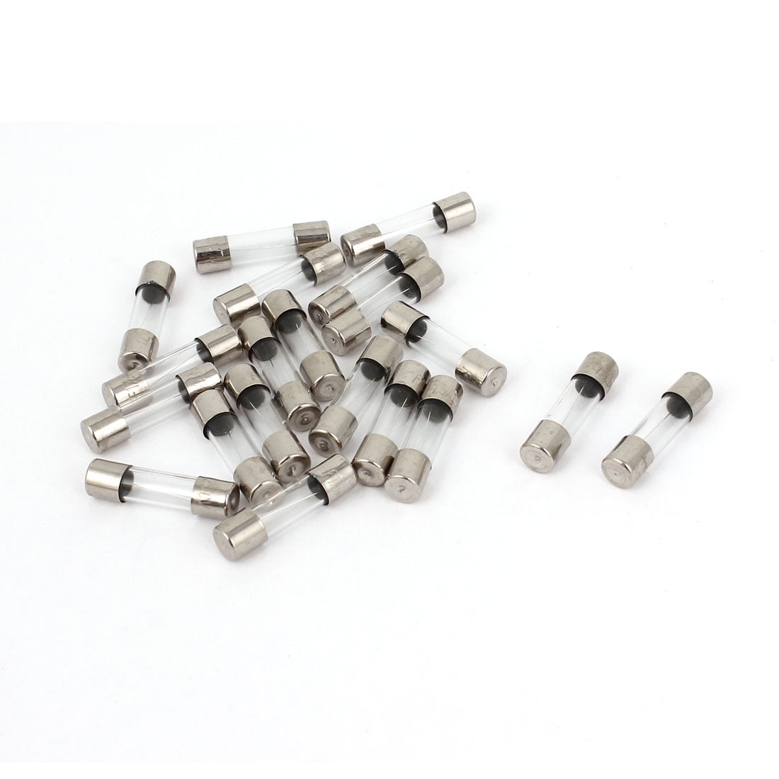 Unique Bargains 20 Pcs 1.5A 250V Quick Fast Blow Glass Tube Fuses 5mm x 20mm F1.5AL250V ...