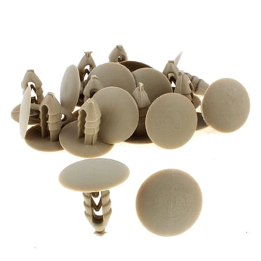 15pcs Plastic Rivet Black Bumper Push-Type Fastener Clips for F-150 ...