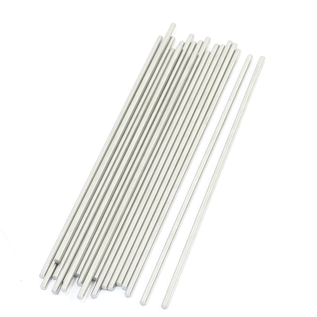 Unique Bargains 20 Pcs RC Toy Car Frame Round Stainless Steel Straight ...