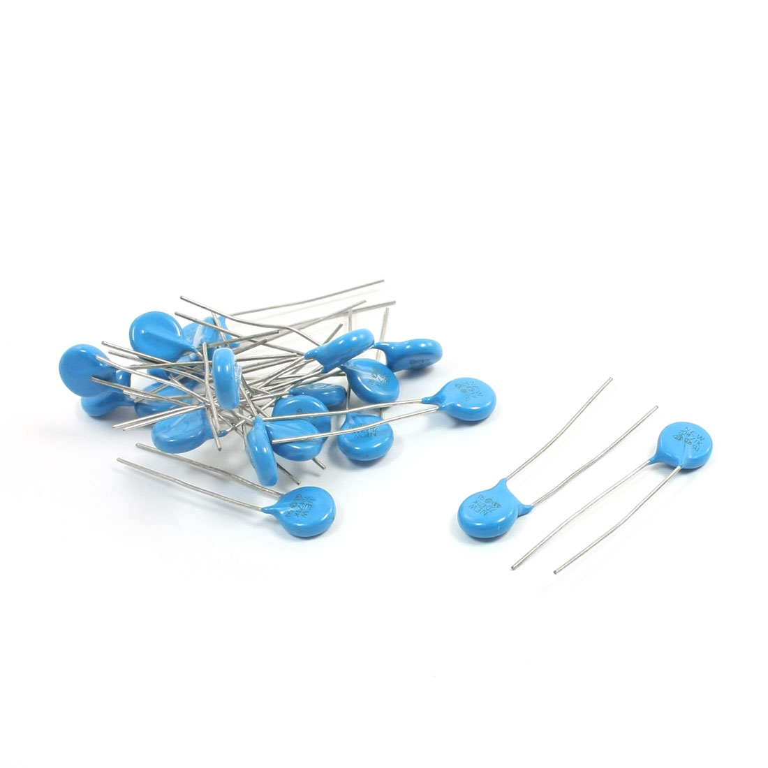 Unique Bargains 20Pcs 400V 0.01UF 5mm Space Radial Ceramic Capacitors ...
