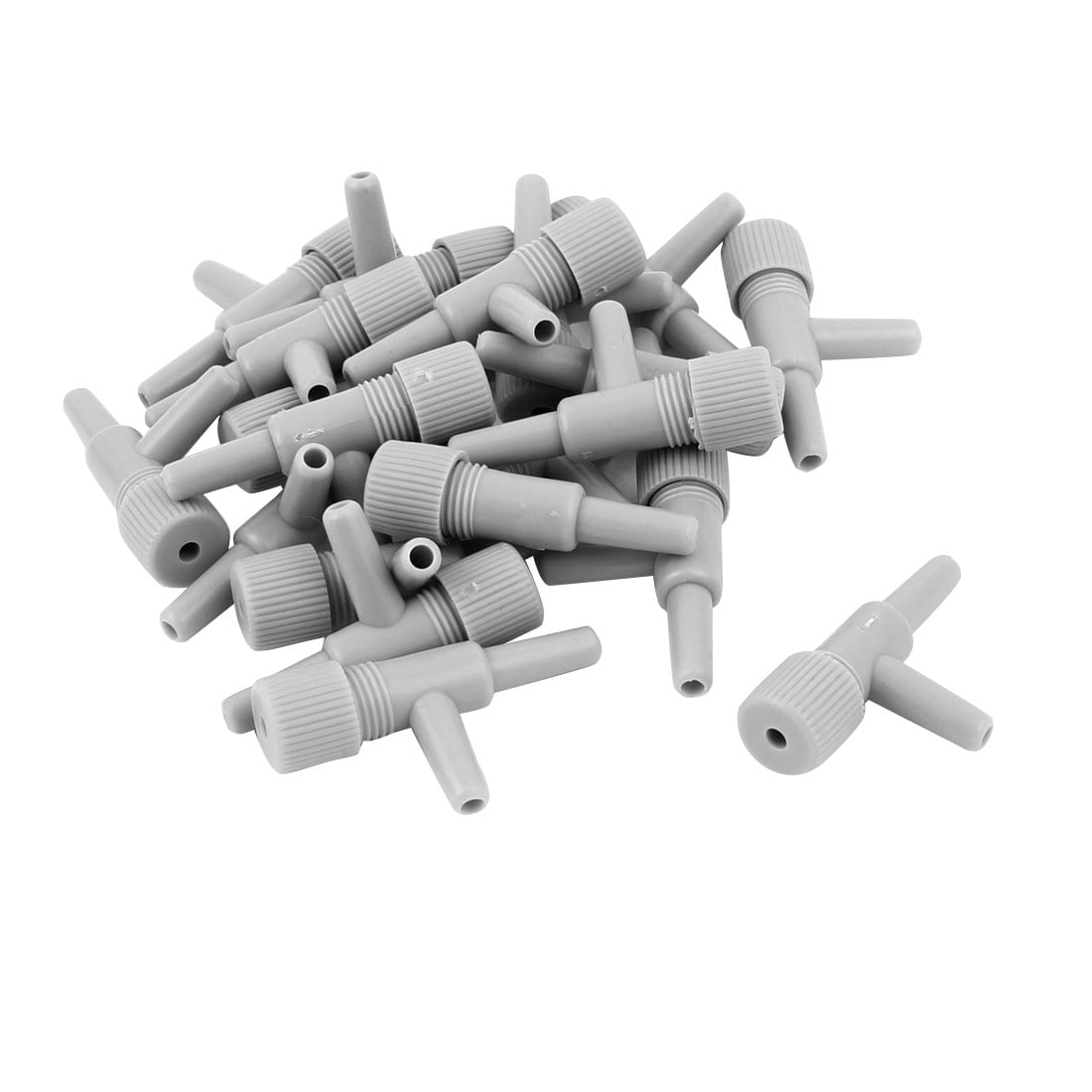 Unique Bargains 20Pcs Adjustable Aquarium Fish Oxygen Air Line Tubing ...