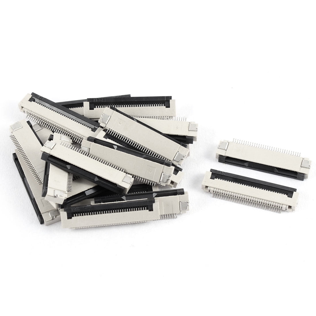 Unique Bargains 20Pcs Clamshell Type Bottom Port 32Pin 0.5mm Pitch FFC ...