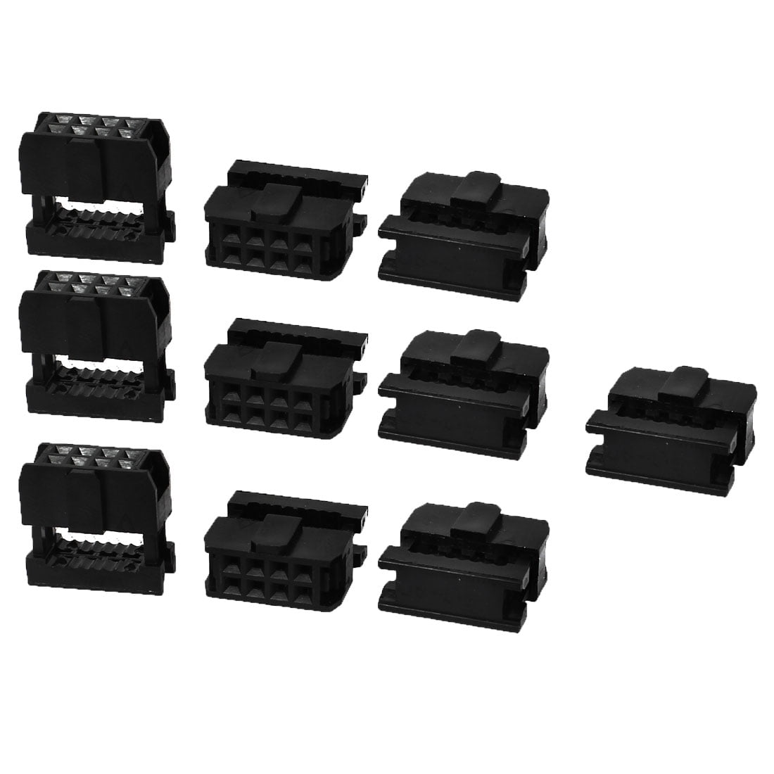 Unique Bargains 20Pcs FC-8P 8Pin 2.54mm Pitch ISP JTAG Socket Connector ...