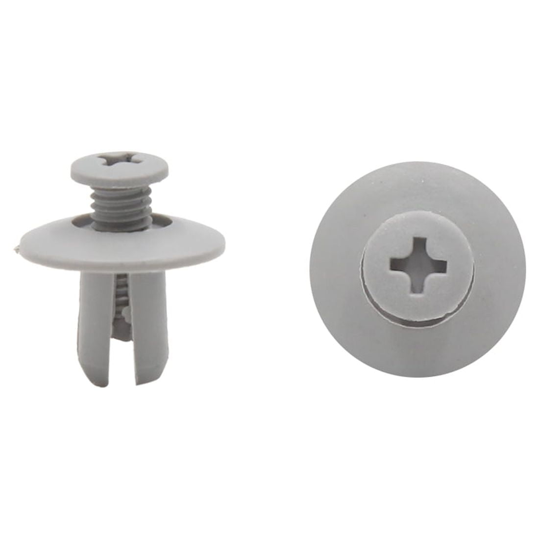 Unique Bargains 20Pcs Gray Car Plastic Rivets Weatherstrip Forming ...