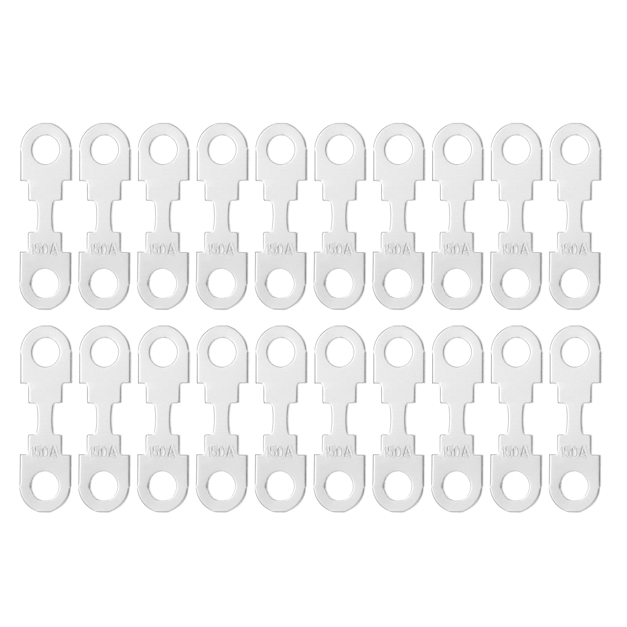 Unique Bargains 20pcs 150A 12V High Current Strip Fuses for Automotive ...