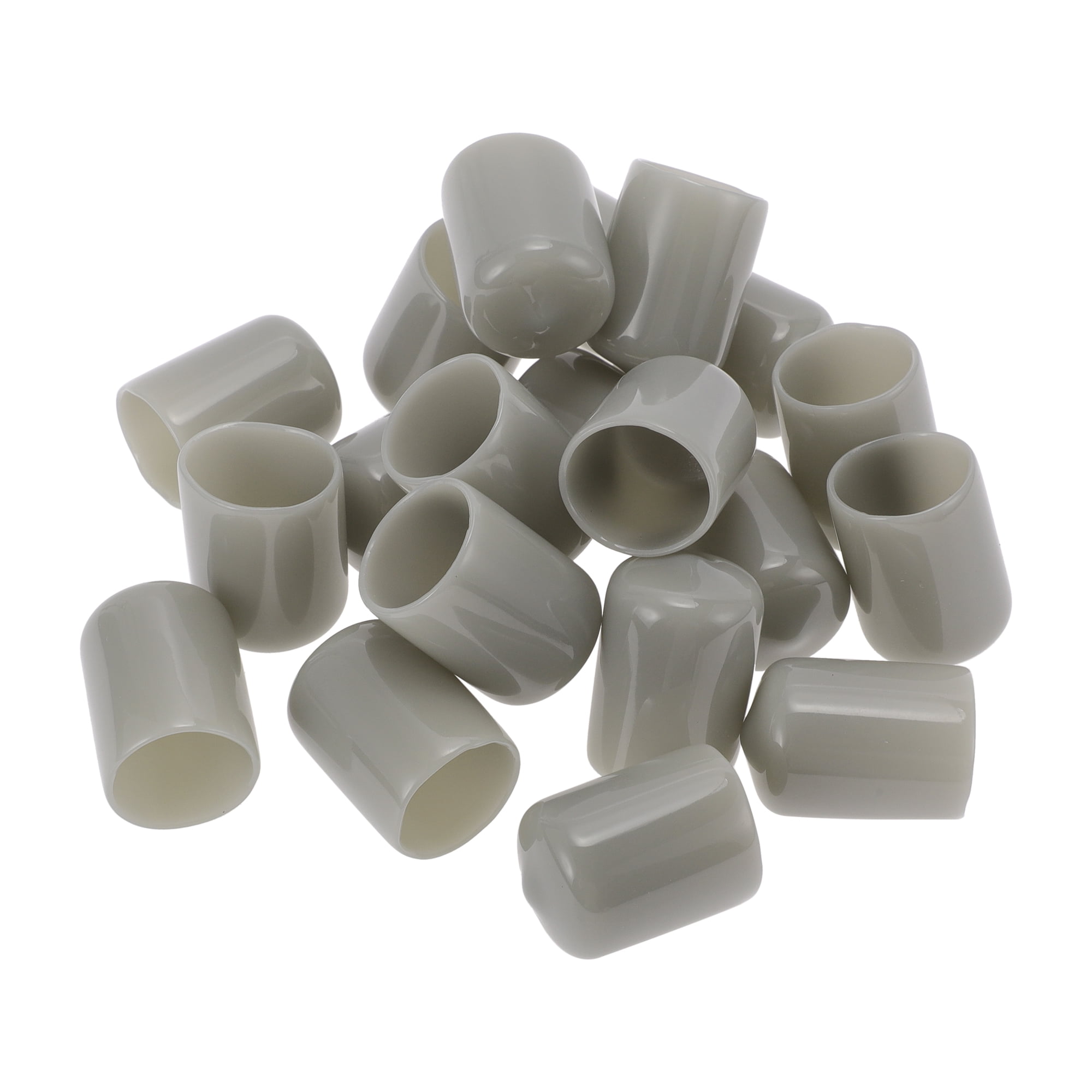 Unique Bargains 20pcs PVC 19mm Exterior Wheel Lug Nut Bolt Gray ...