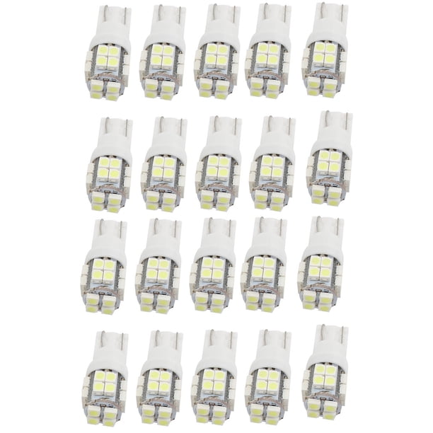Unique Bargains 20pcs T10 1210 20 Bulbs Car Side Light Wedge 12V ...