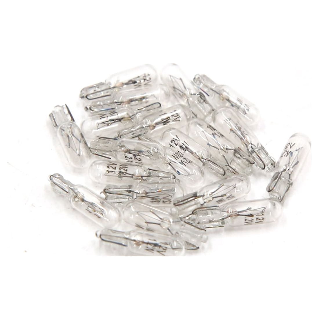 Unique Bargains 20pcs T5 12V 1.2W Yellow Dashboard Gauge Bulb ...