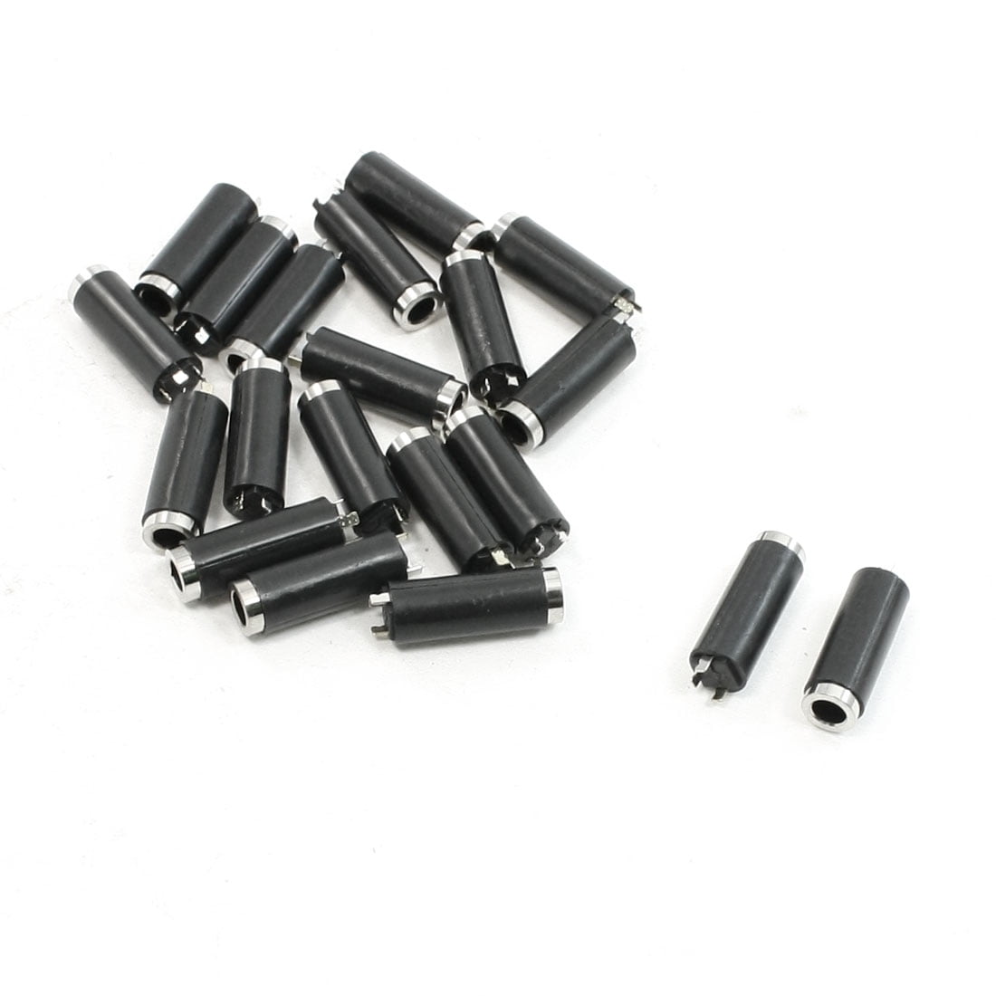 Unique Bargains 20pcs Three Poles 3.5mm Jack Earphone Female Socket ...
