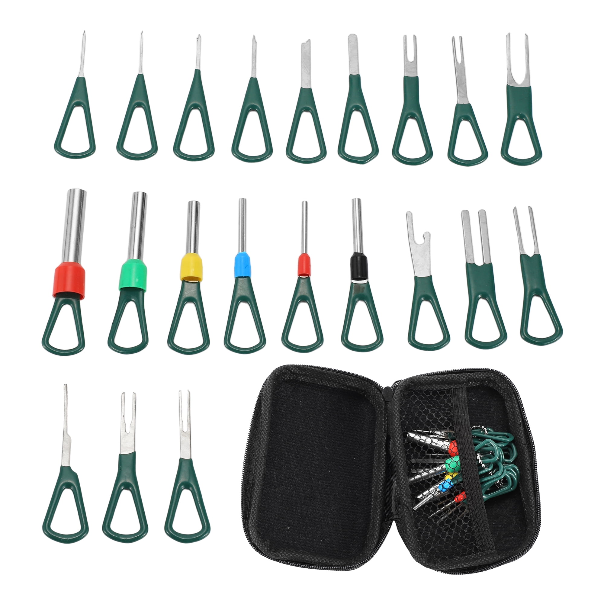 Unique Bargains 21 Pcs Key Shape Universal Terminal Removal Tool ...