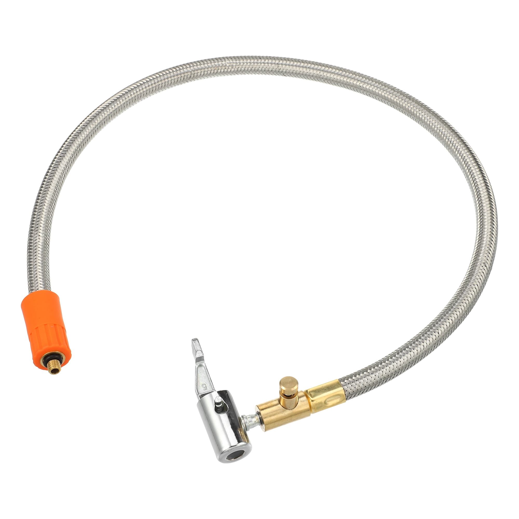 Unique Bargains 23.6" Flexible Tire Inflator Hose Adapter M6 Thread ...