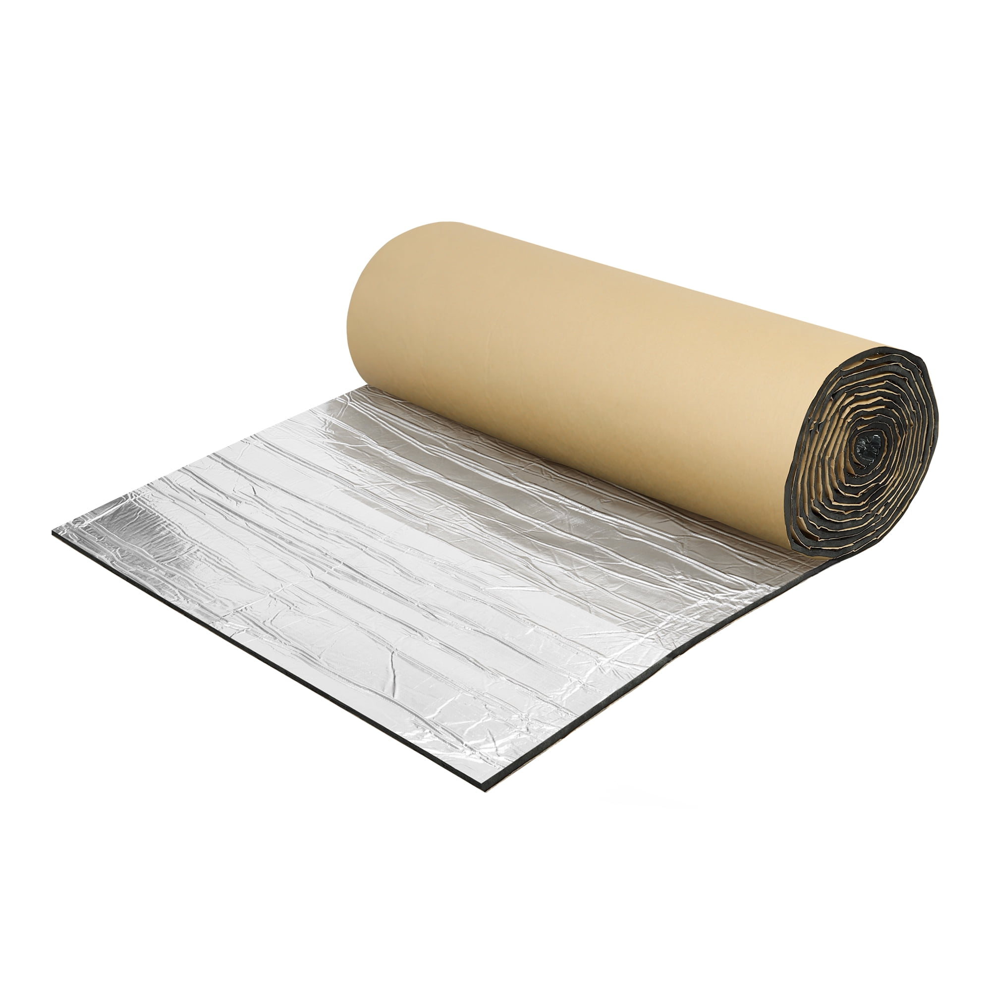 Unique Bargains 236mil 6mm 1.52sqft Car Sound Deadening Mat Glassfiber ...