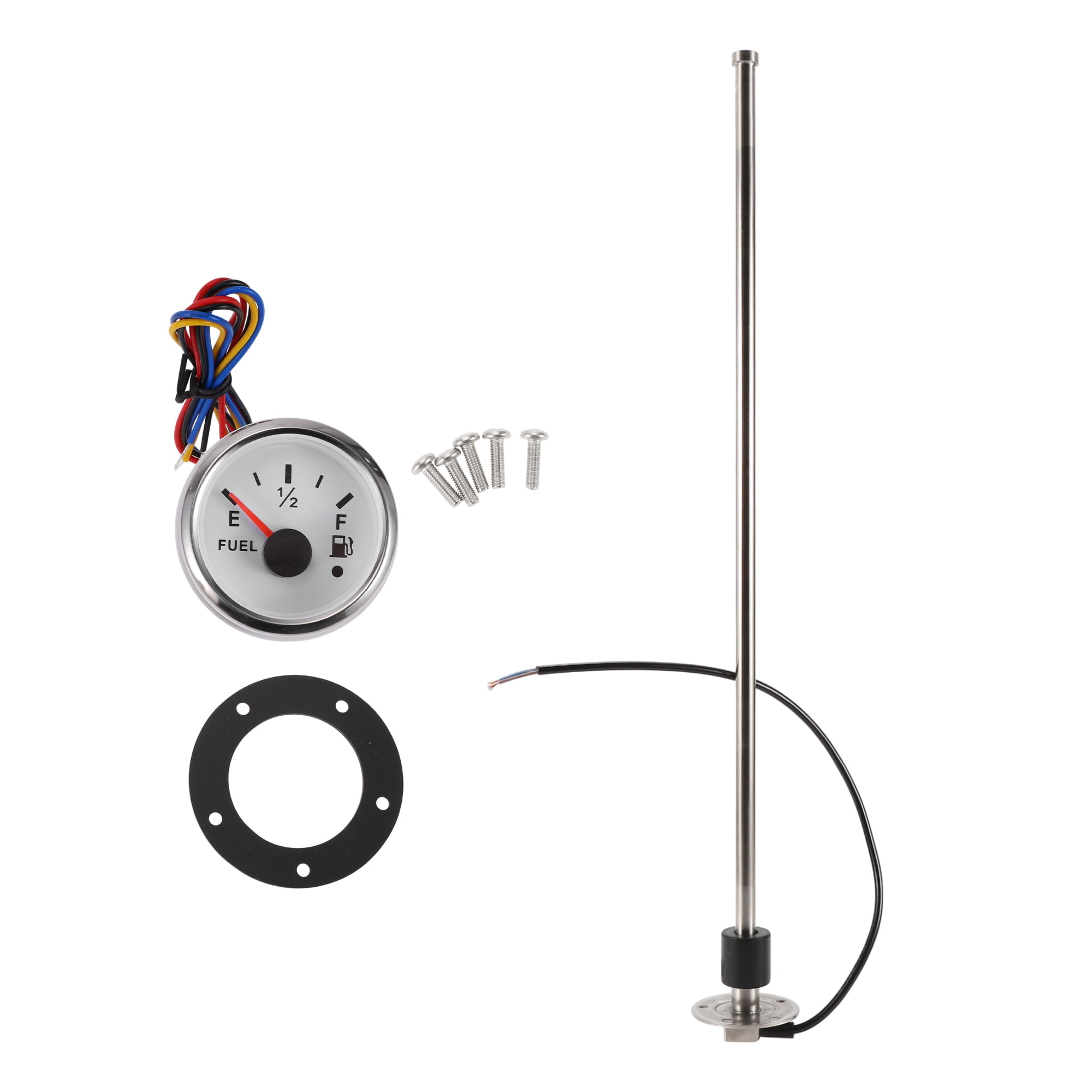 Unique Bargains Fuel Sending Unit and Gauge Kit Marine Fuel Sender Unit ...
