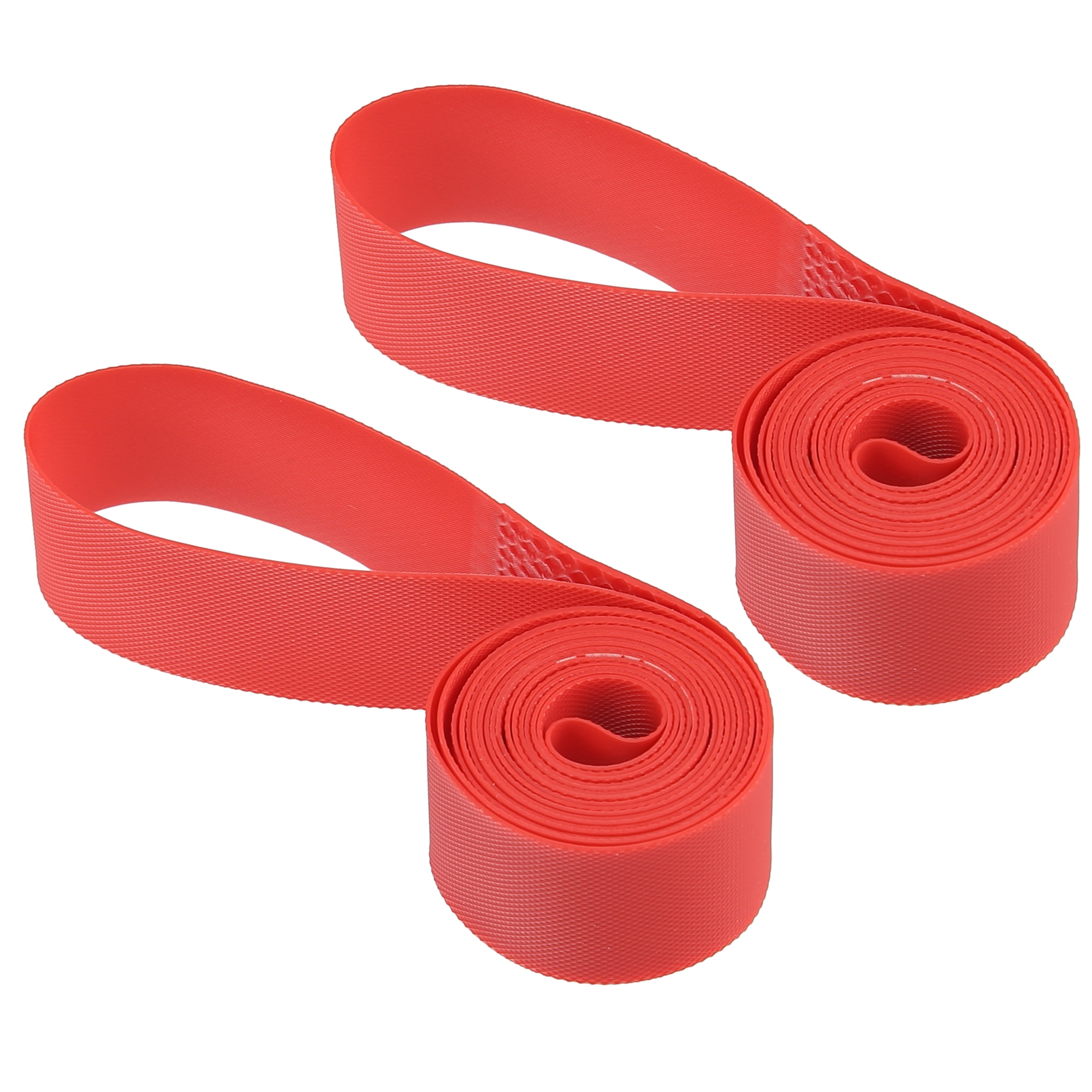 Unique Bargains 24" Bike Wheel Rim Strip, Red PVC Rim Tape Liner for ...
