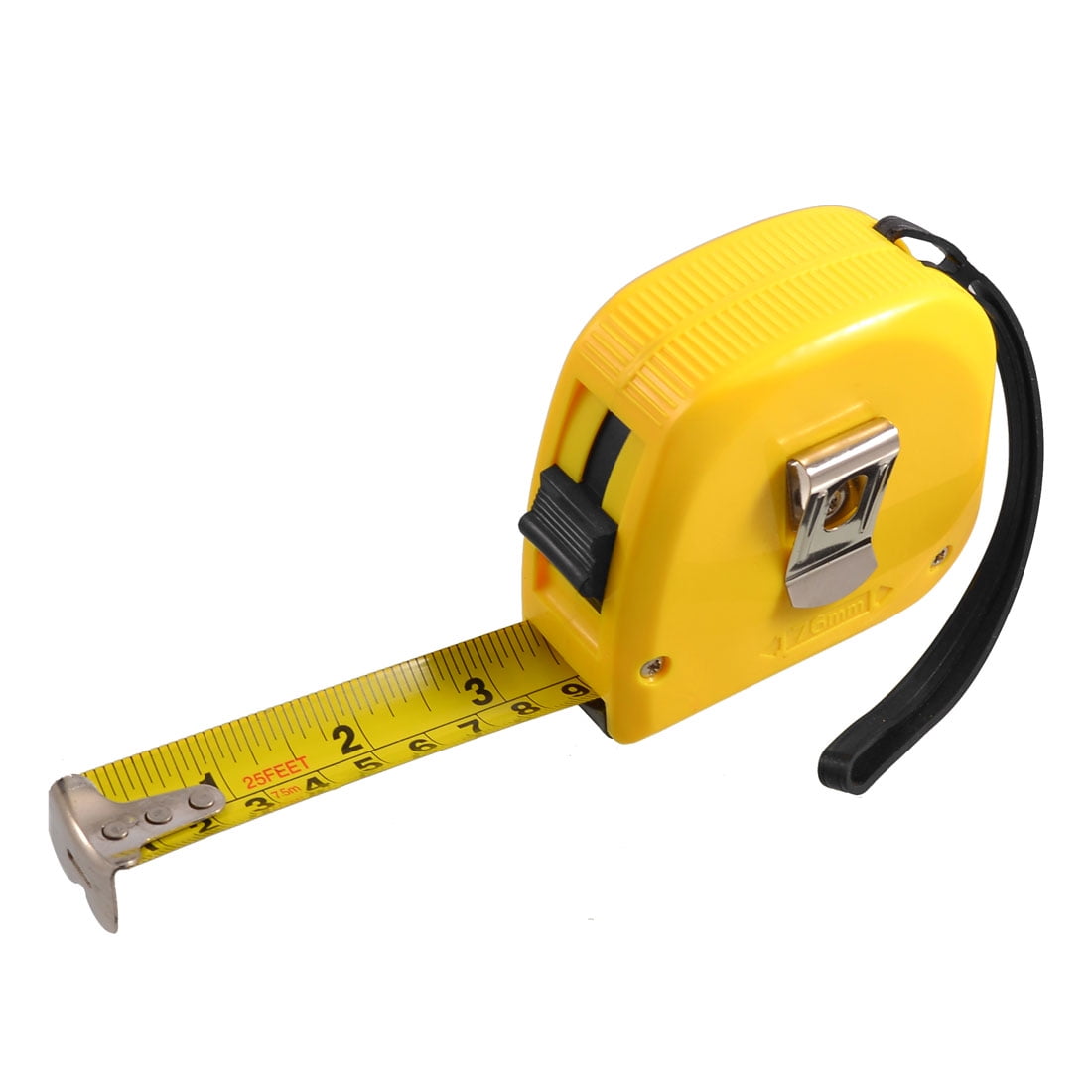 Unique Bargains 25-Foot Self Retracting Inch/Metric Steel Tape Measure ...