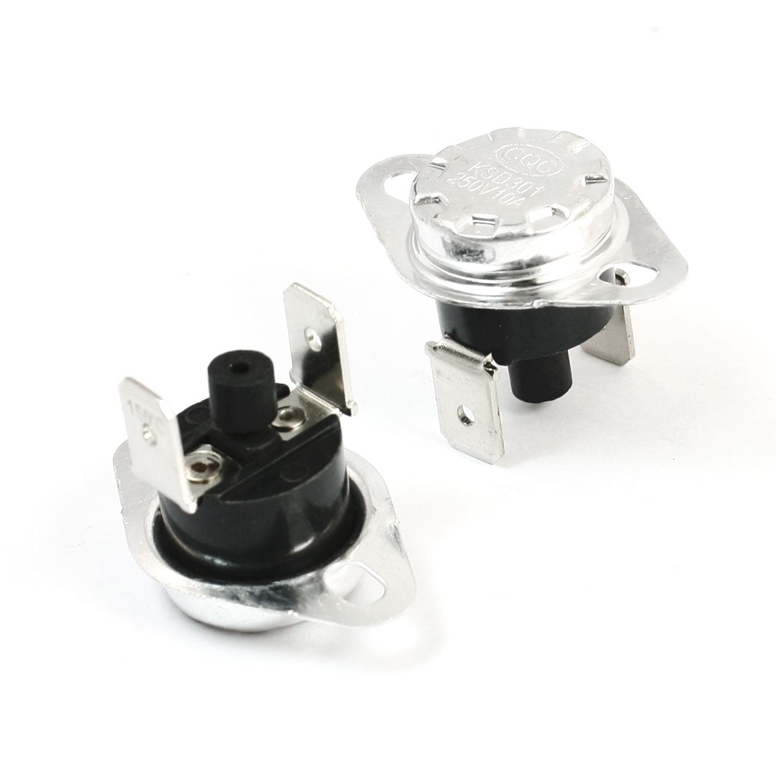 Unique Bargains 250V 10A NC 150C Manual Reset Temperature Switch ...