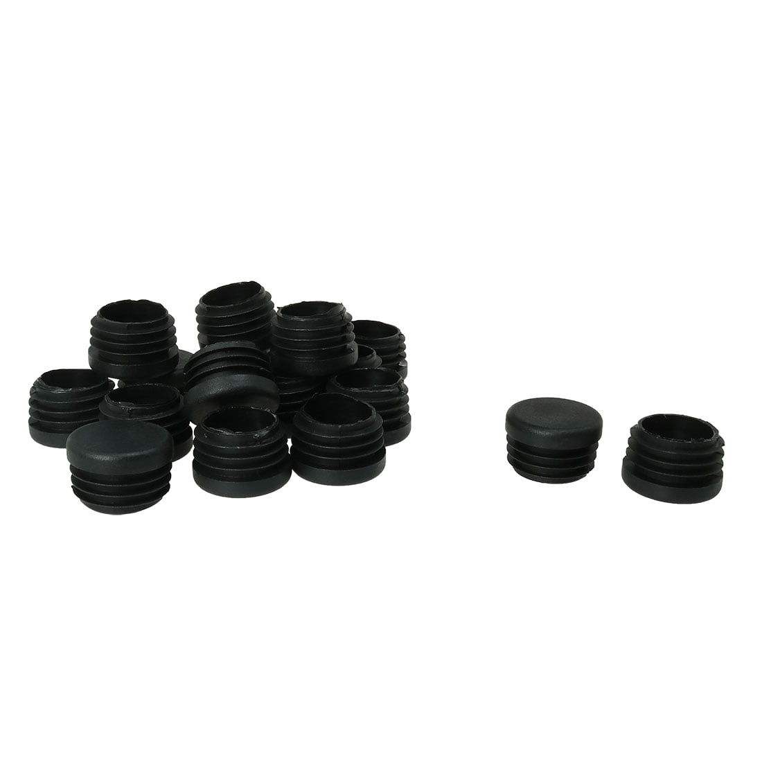 Unique Bargains 25mm 1" OD Plastic Tube Inserts Pipe 18Pcs 0.87"-0.94 ...