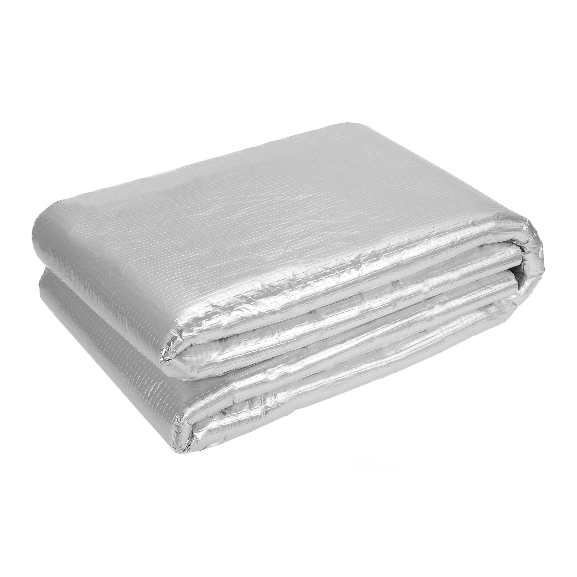 Unique Bargains 276mil 7mm 8.1sqft Car Sound Deadening Mat Aluminum ...
