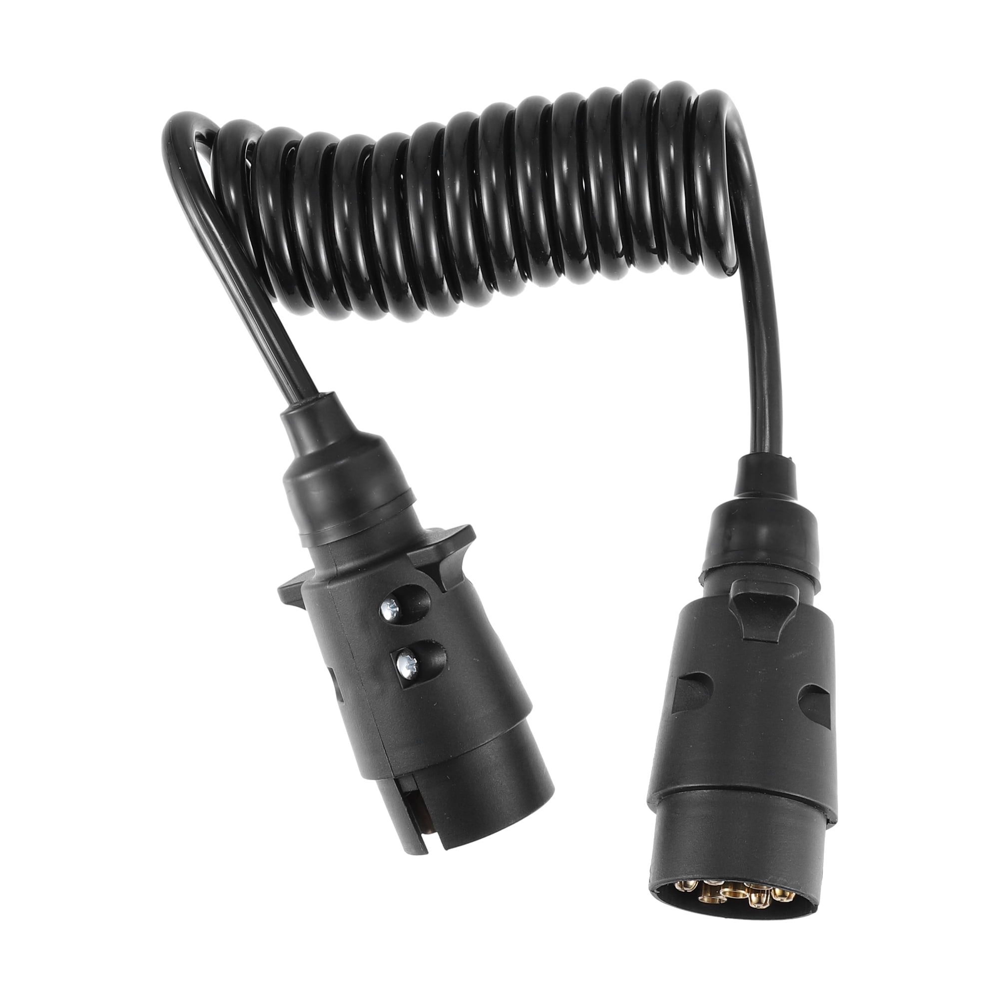 Unique Bargains 7Pin Trailer Light Connector with 2M/6.56ft Extension ...