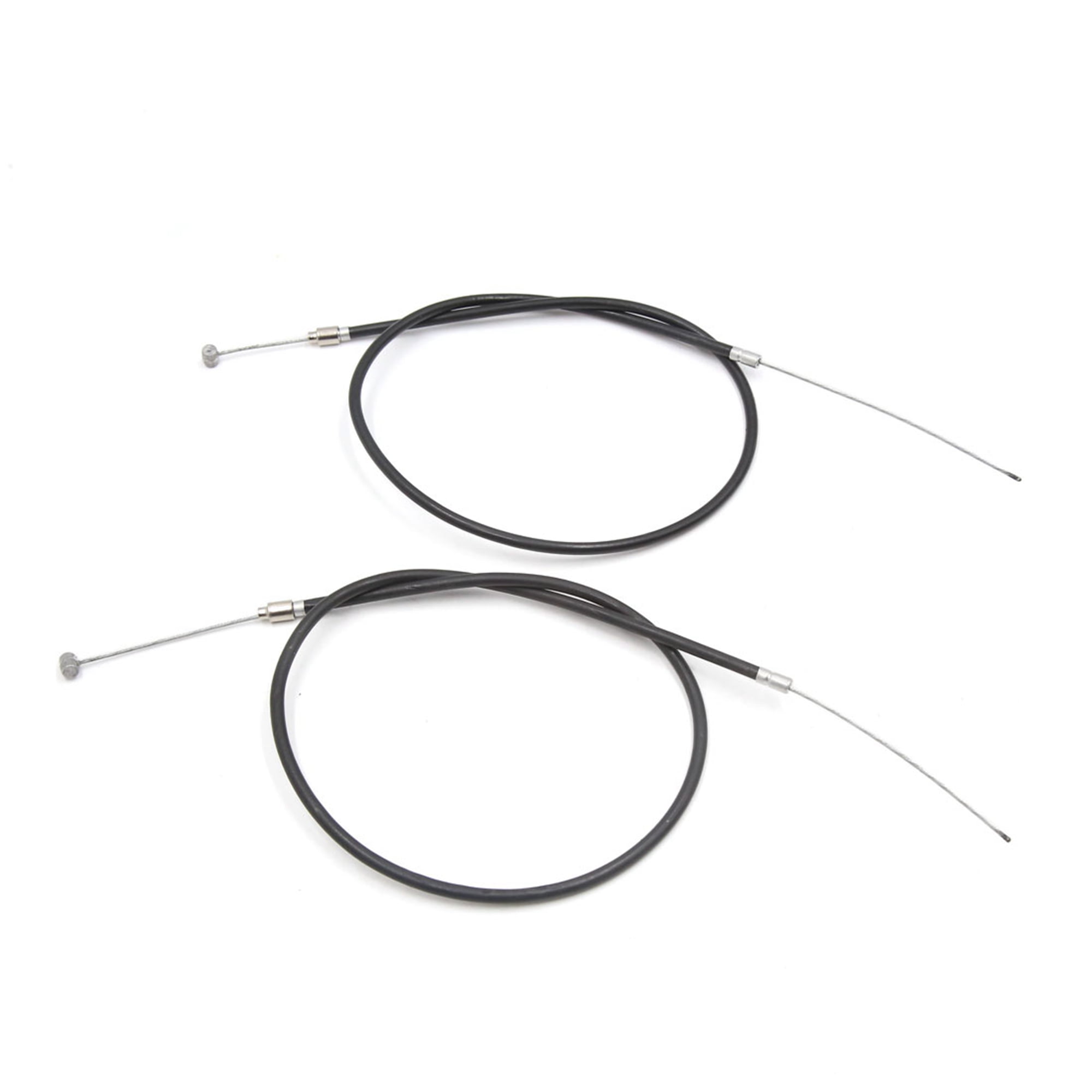 Unique Bargains 2Pcs 2.4ft Length Rubber Coated MTB Road Bike Mountain ...