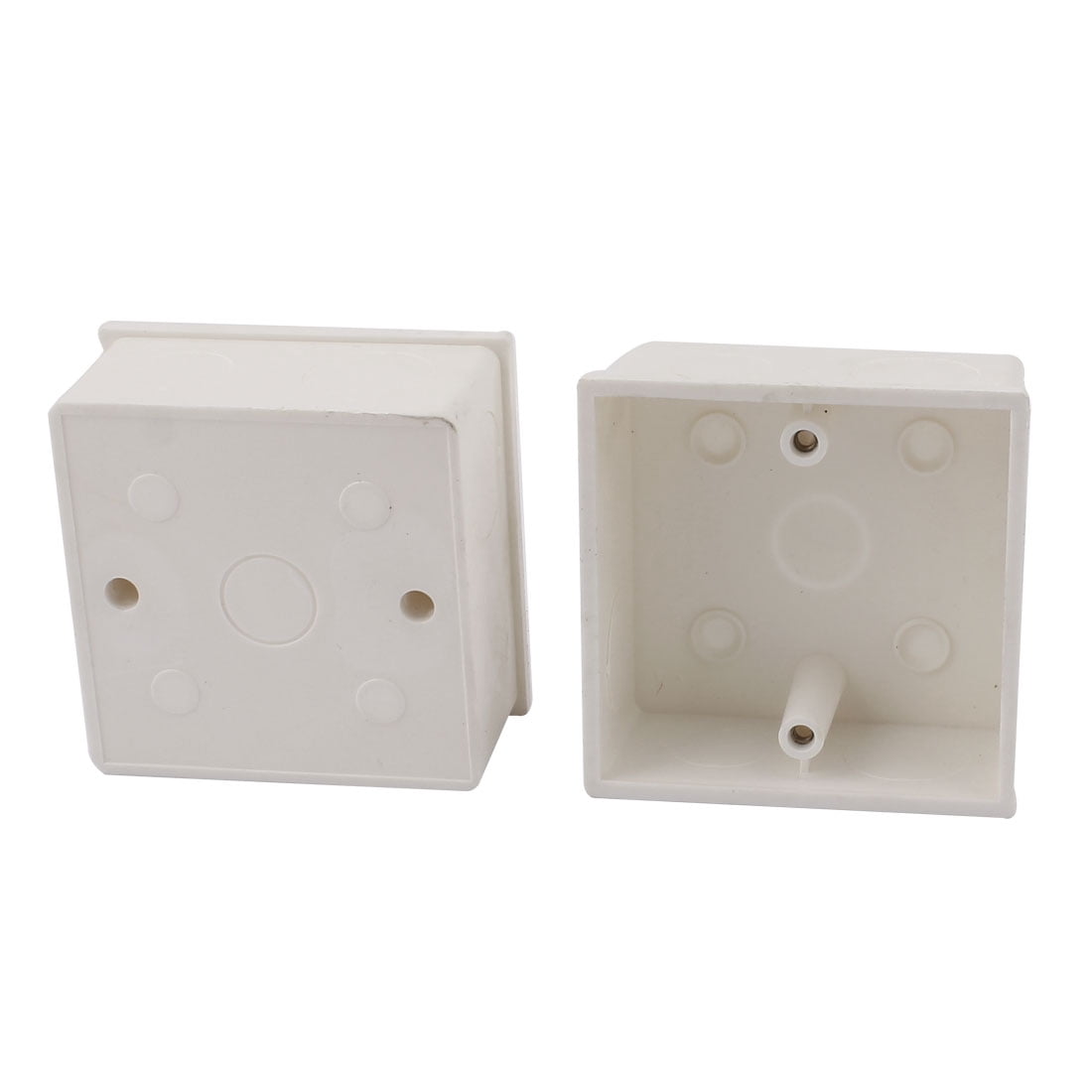Unique Bargains 2Pcs 86mm x 86mm x 40mm Plastic Enclosure Project ...