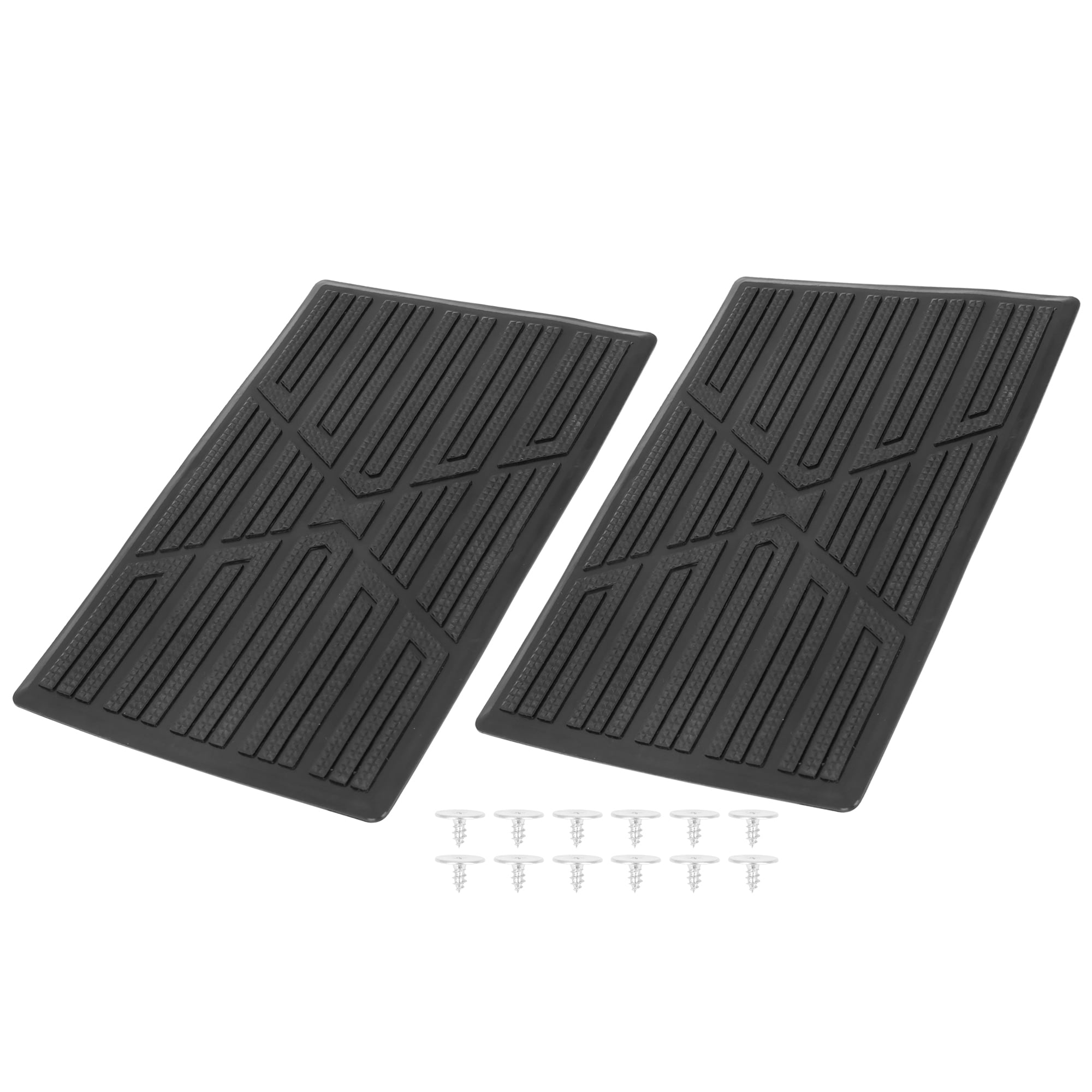 Unique Bargains 2Pcs Car Vehicles Trucks Floor Mat Patch Heel Scuff ...