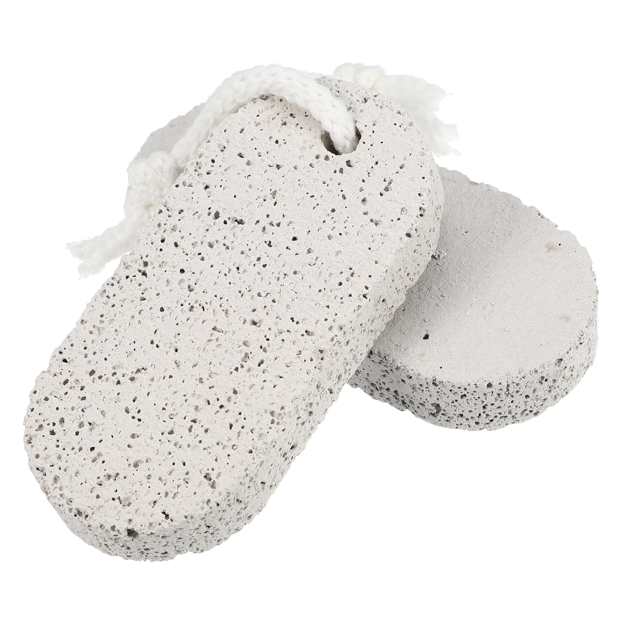 Unique Bargains 2 Pcs Exfoliating Scrub Stone Oval Pumice Stone Foot ...