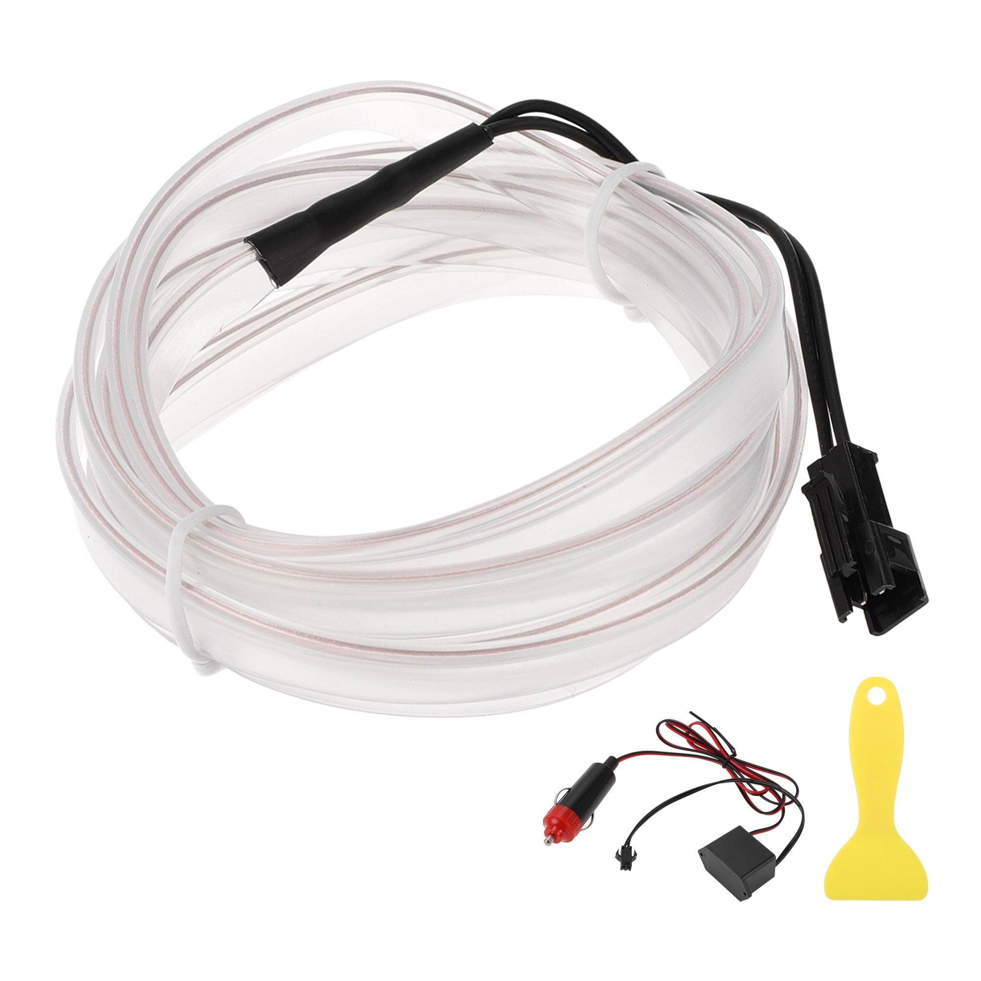 Unique Bargains 2m EL Wire Cable LED Glow String Light Car Interior ...