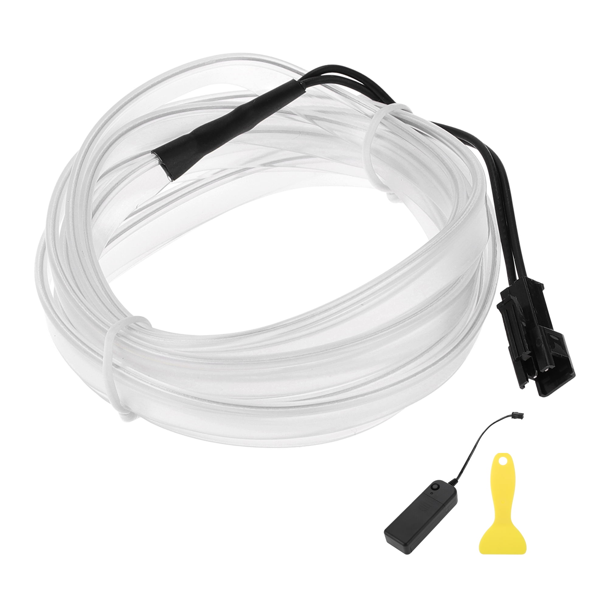 Unique Bargains 2m EL Wire Cable LED Glow String Light Car Interior ...
