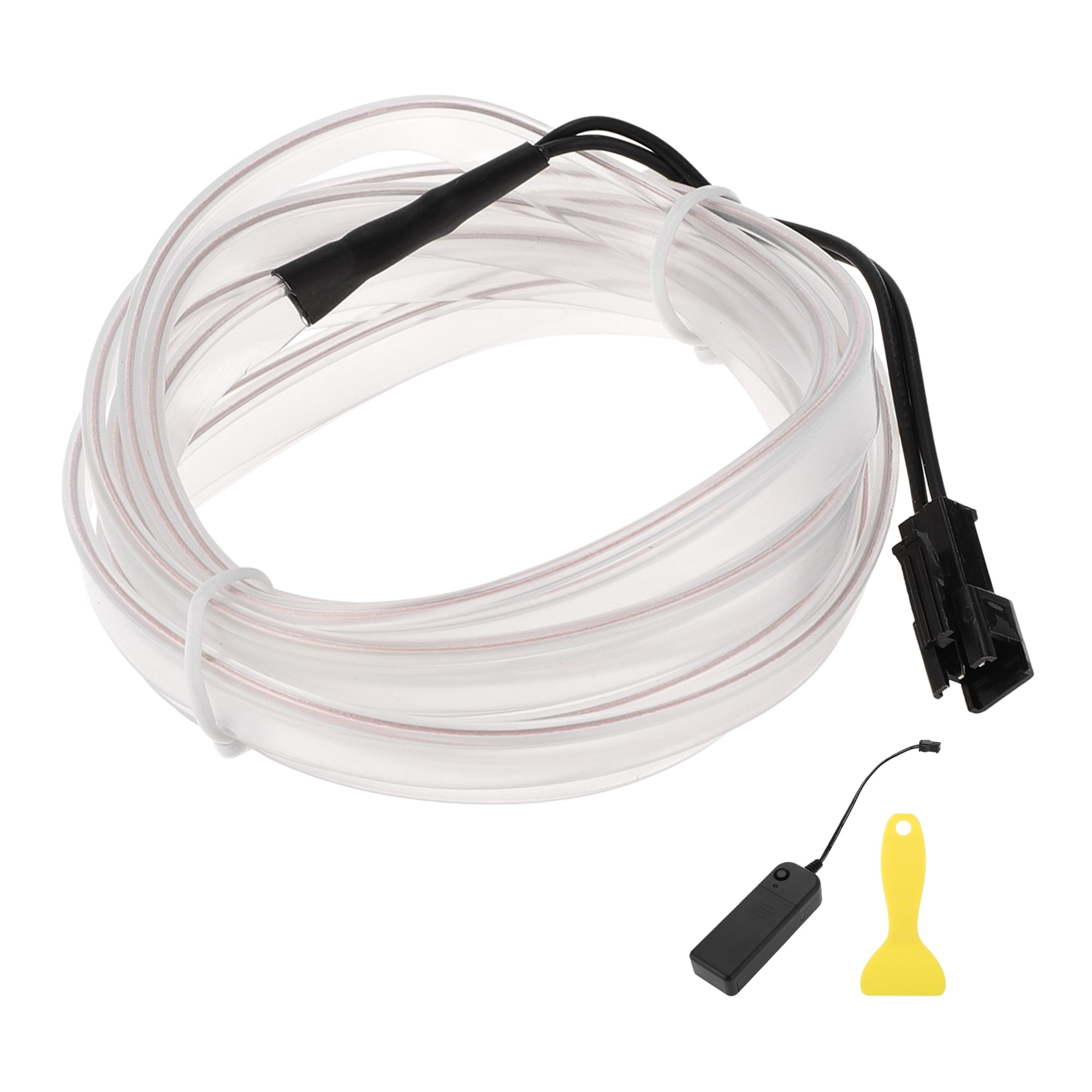 Unique Bargains 2m EL Wire Cable LED Glow String Light Car Interior ...