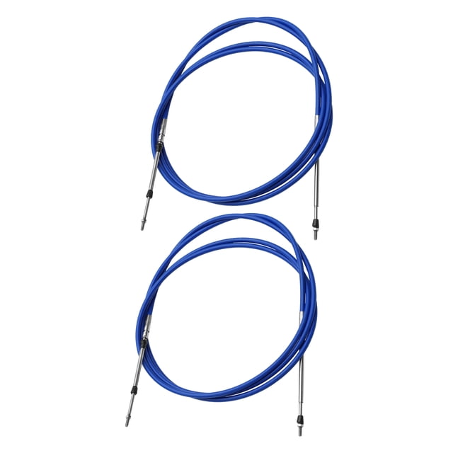 Unique Bargains 2pcs 12ft 3.7 Meter 146inch Marine Throttle Shift ...