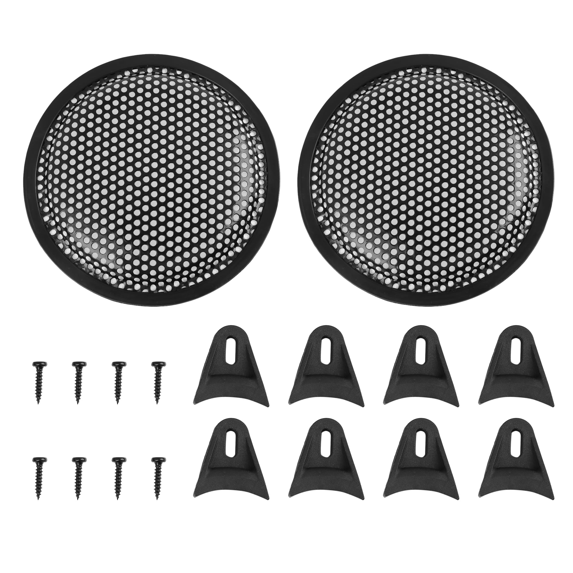 Unique Bargains 2pcs 6" Car Speakers Cover Mesh Sub Woofer Subwoofer ...