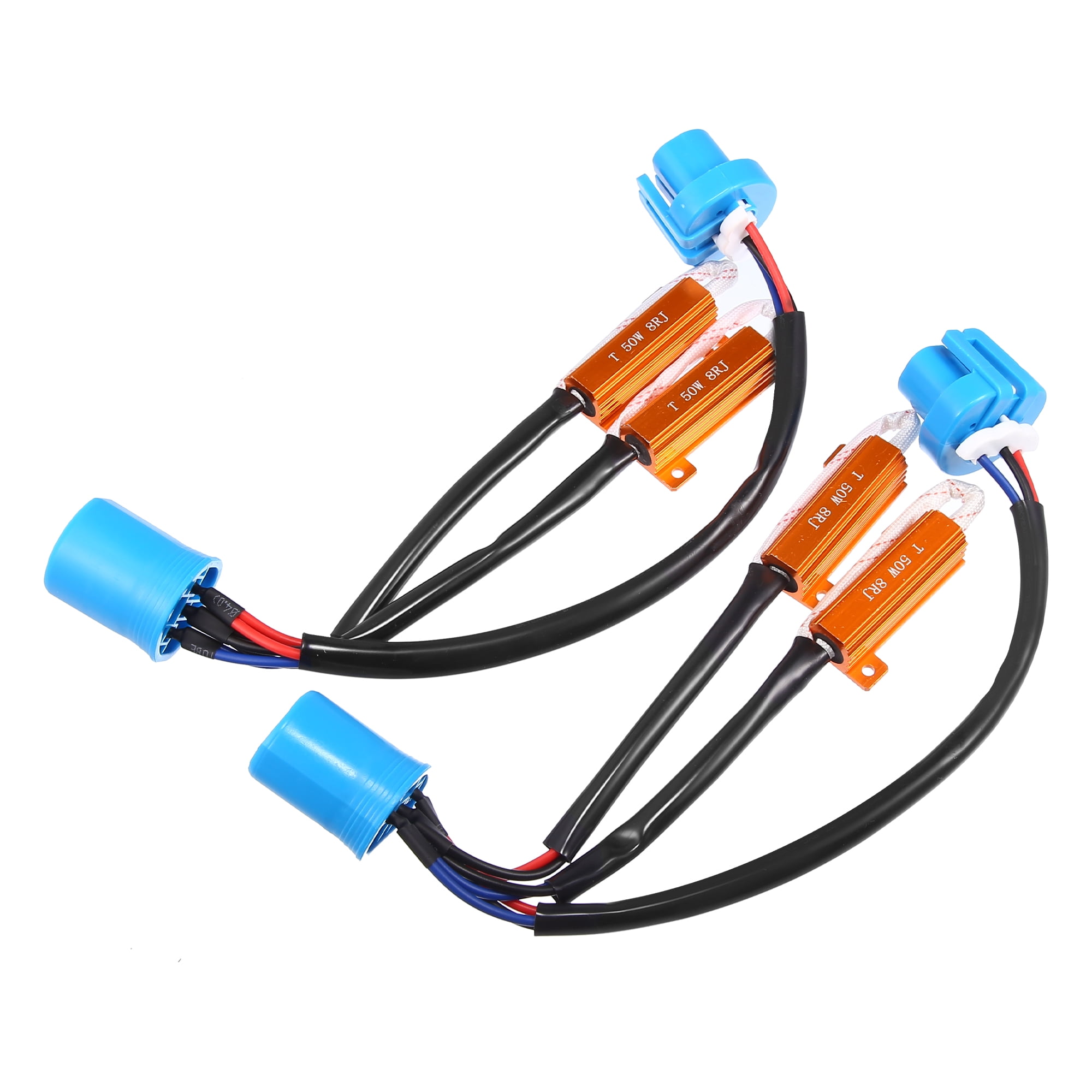 Unique Bargains 2pcs 9004/9007 LED Car Headlight Canbus Decoder Error ...