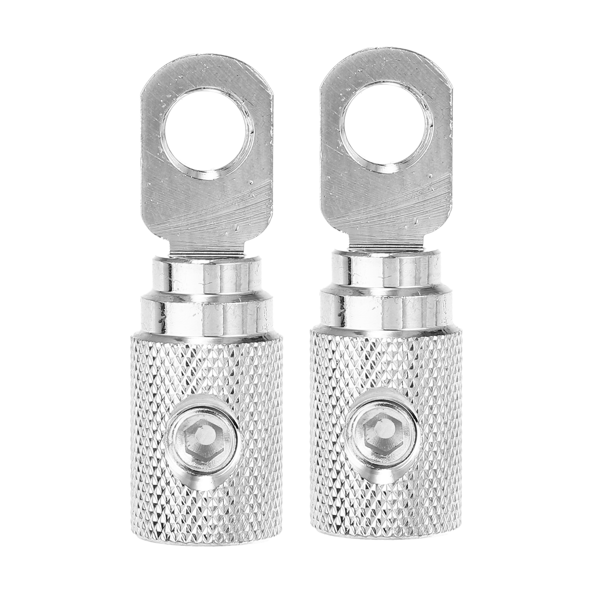 Unique Bargains 2pcs Amp Input Reducer Copper 4 Gauge Stereo Audio AWG ...