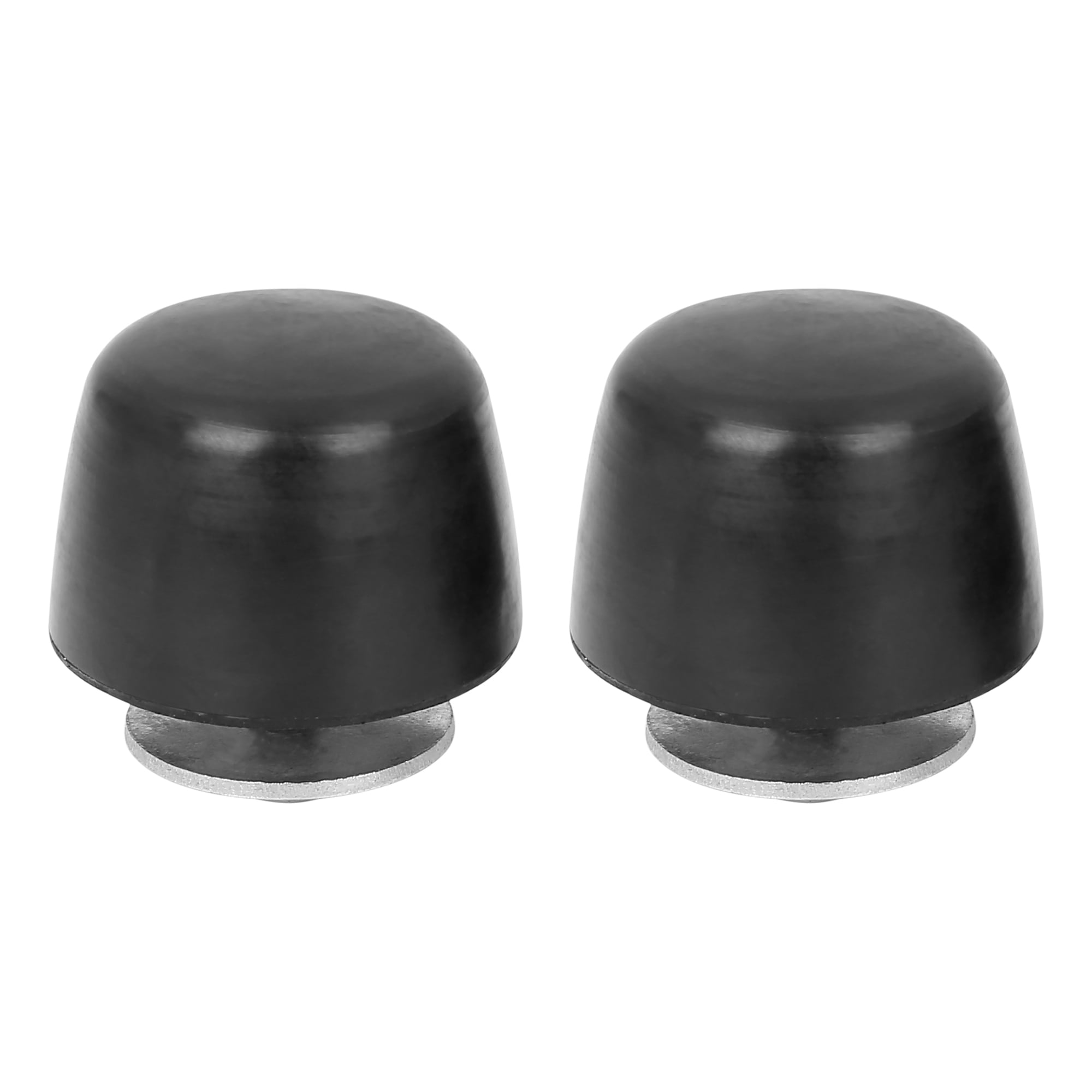 Unique Bargains 2pcs Black Auto Rubber Bumper Cushion Hood Bump Stop for Jeep Wrangler KJ71051BK ...