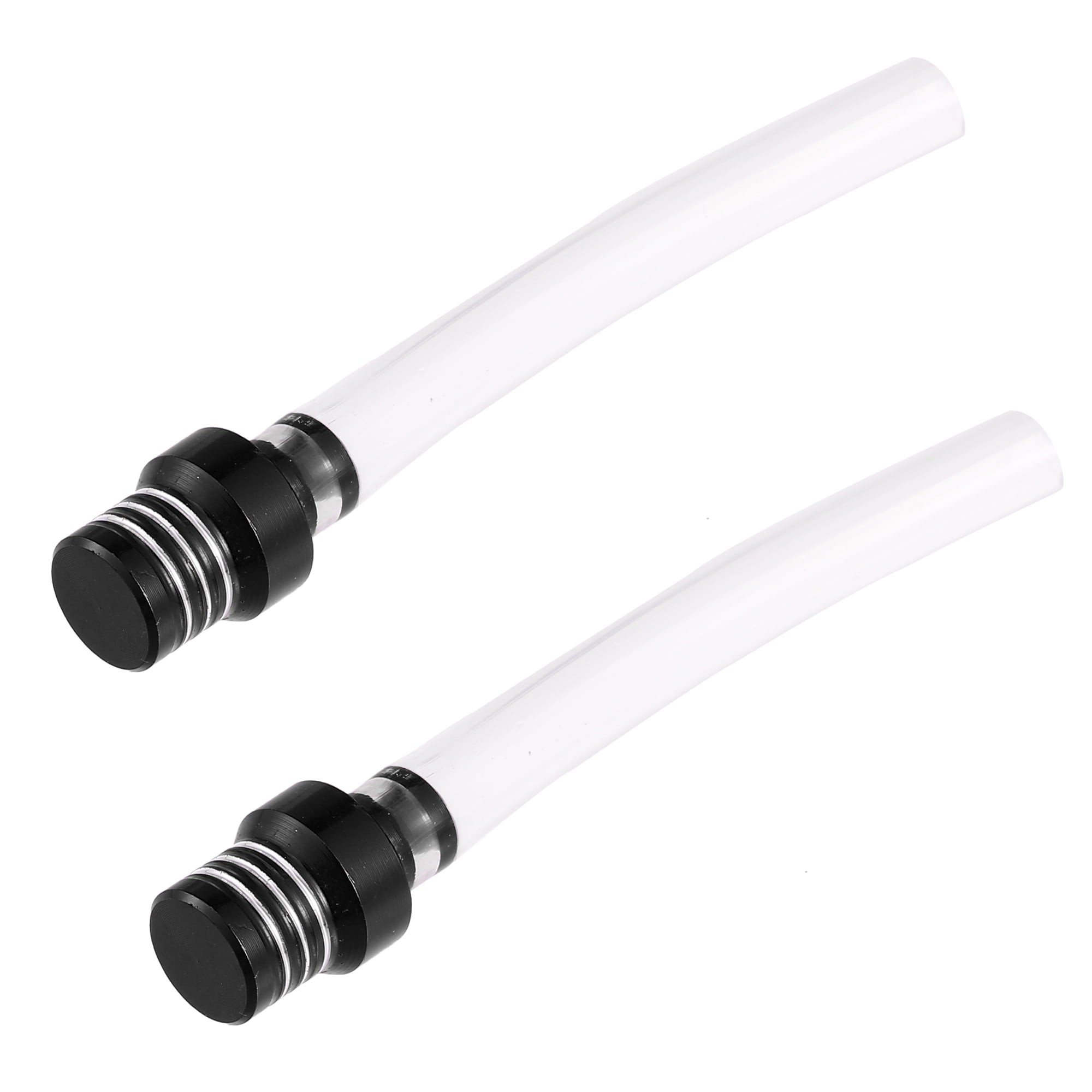 Unique Bargains 2pcs Black Gas Cap Air Vent Hose Tank Breather One Way ...