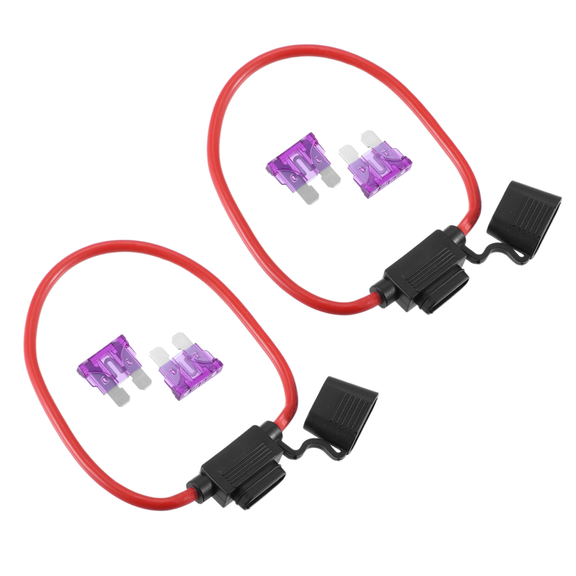 Unique Bargains 2pcs DC 32V 10AWG Gauge Car in Line ATC Blade Style ...