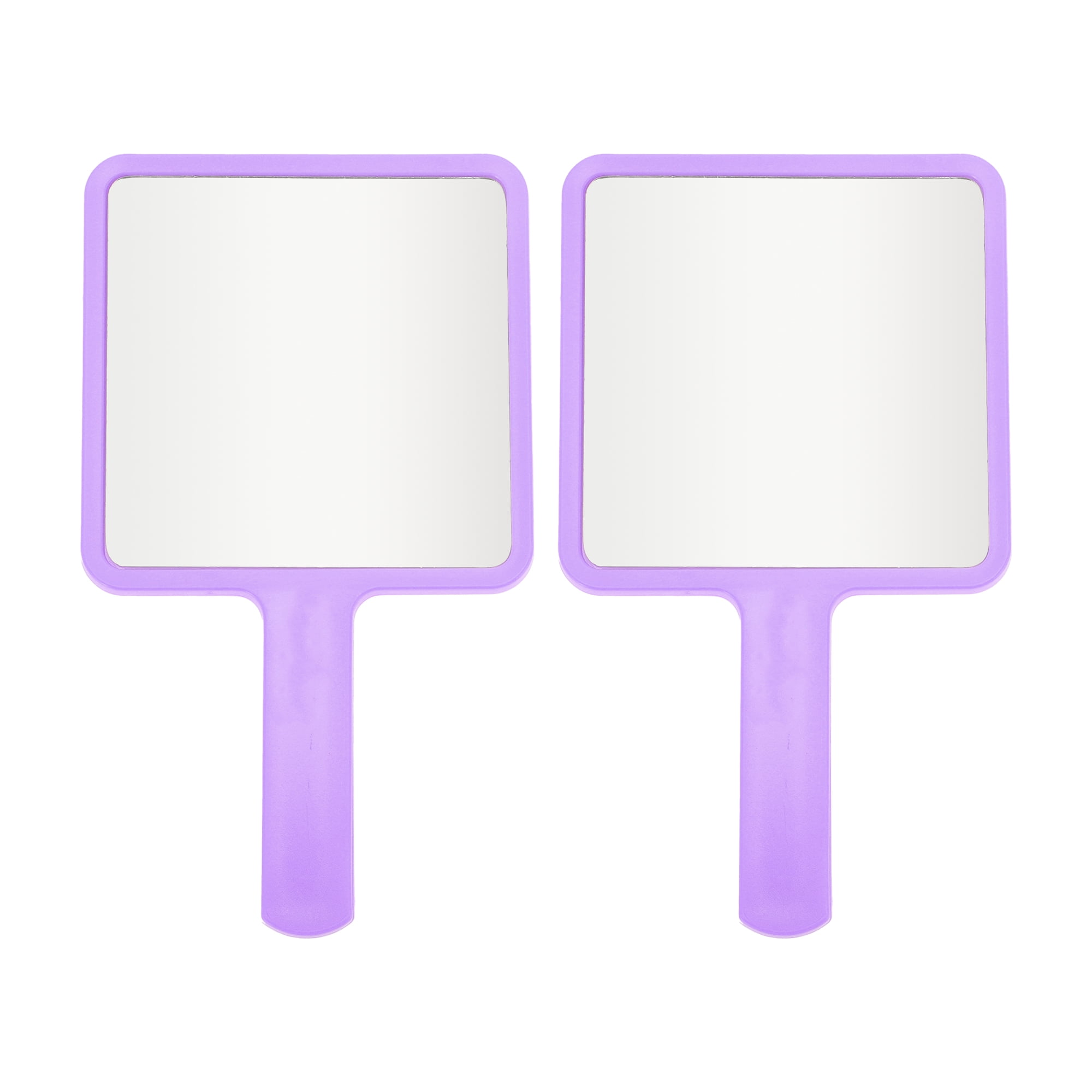 Unique Bargains 2pcs Delicate Square Handheld Mirrors for Personal ...