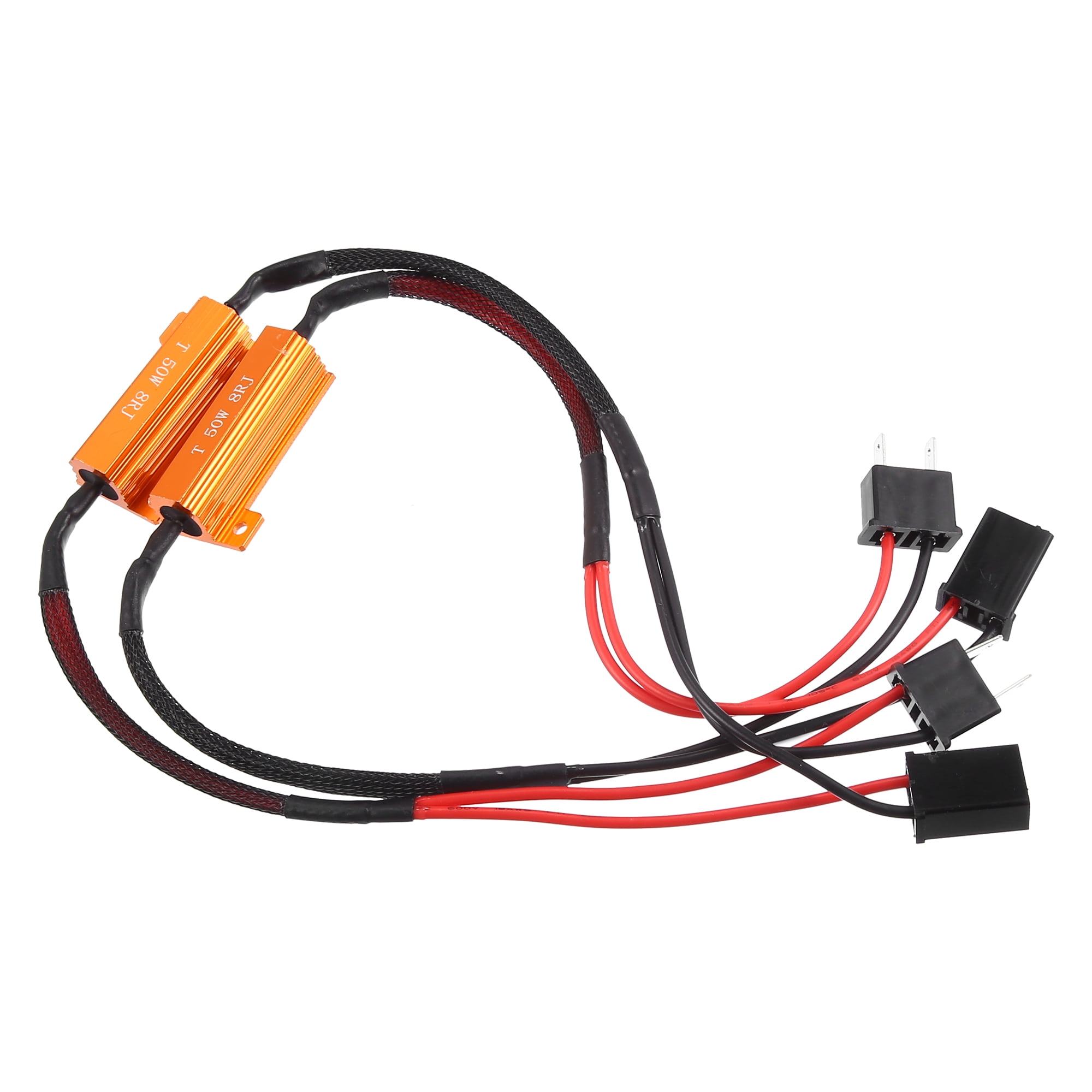 Unique Bargains 2pcs H7 LED Car Headlight Canbus Decoder Error Free ...