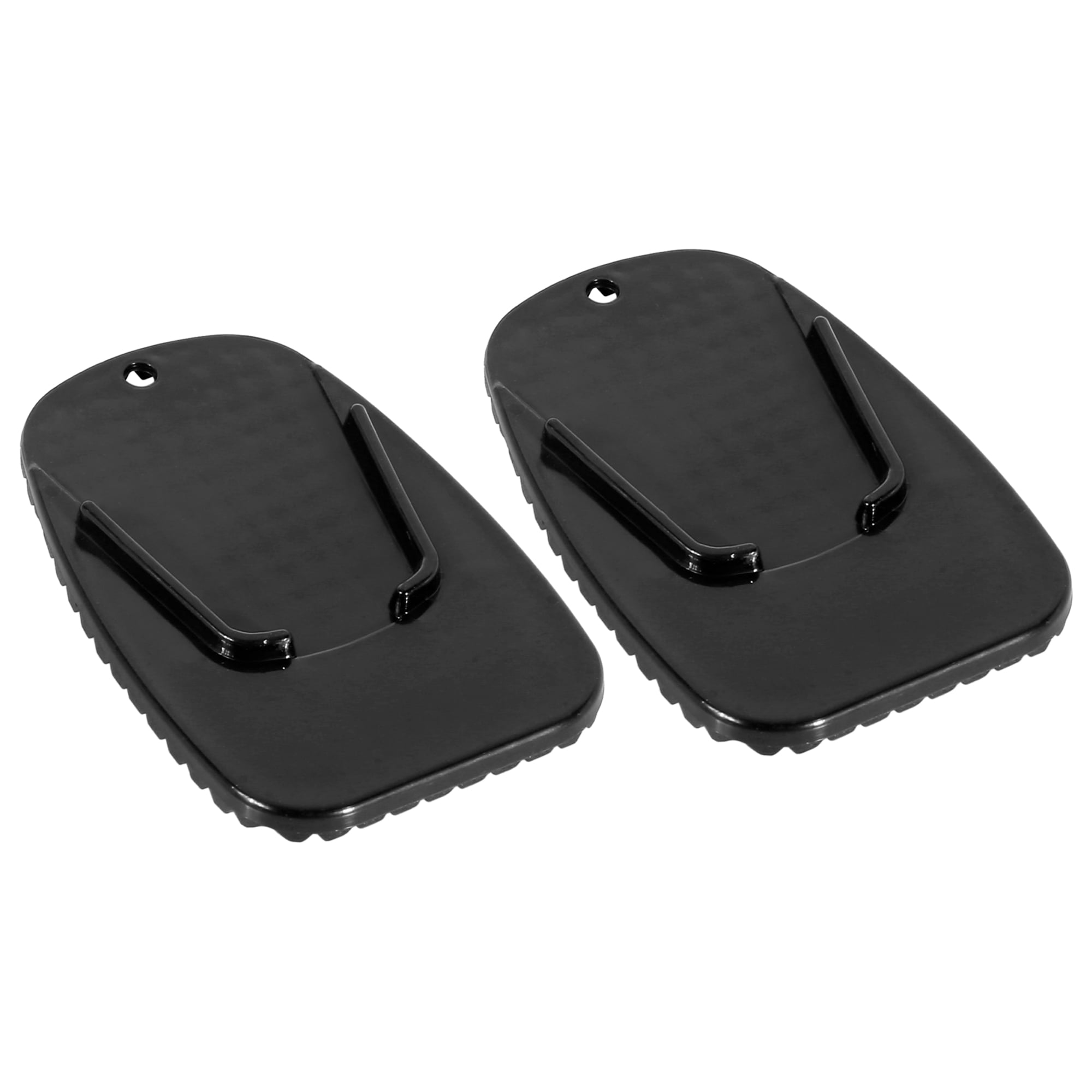 Unique Bargains 2pcs Motorcycle Kickstand Pad Support Plate Pad Parking ...