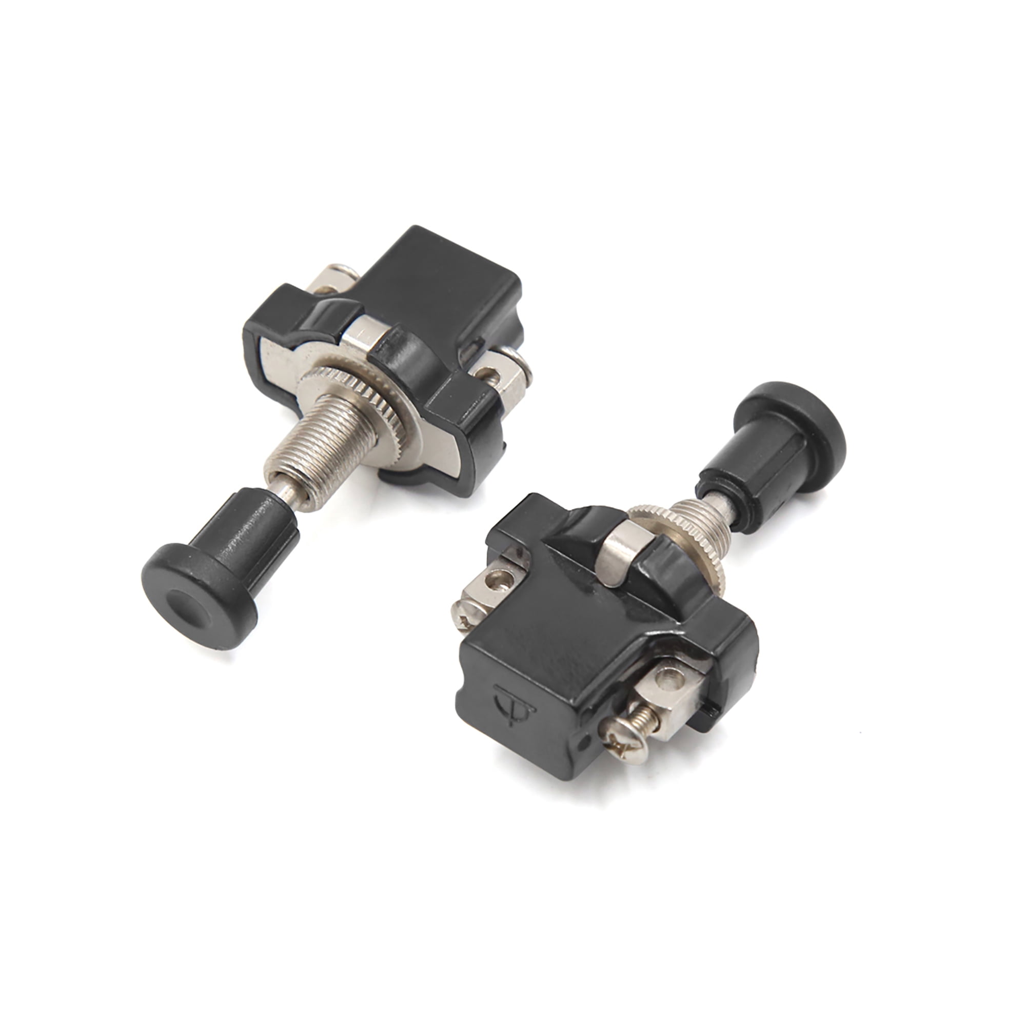 Unique Bargains 2pcs Thread Vehicle Auto Car ON-OFF Push-Pull Switch DC ...