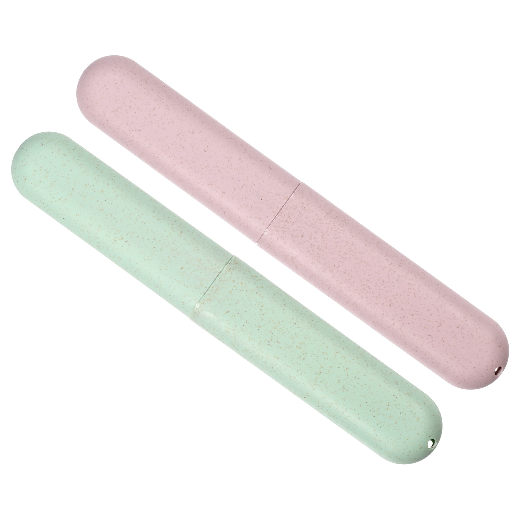 Unique Bargains 2pcs Toothbrush Travel Case Traveling PP Portable ...