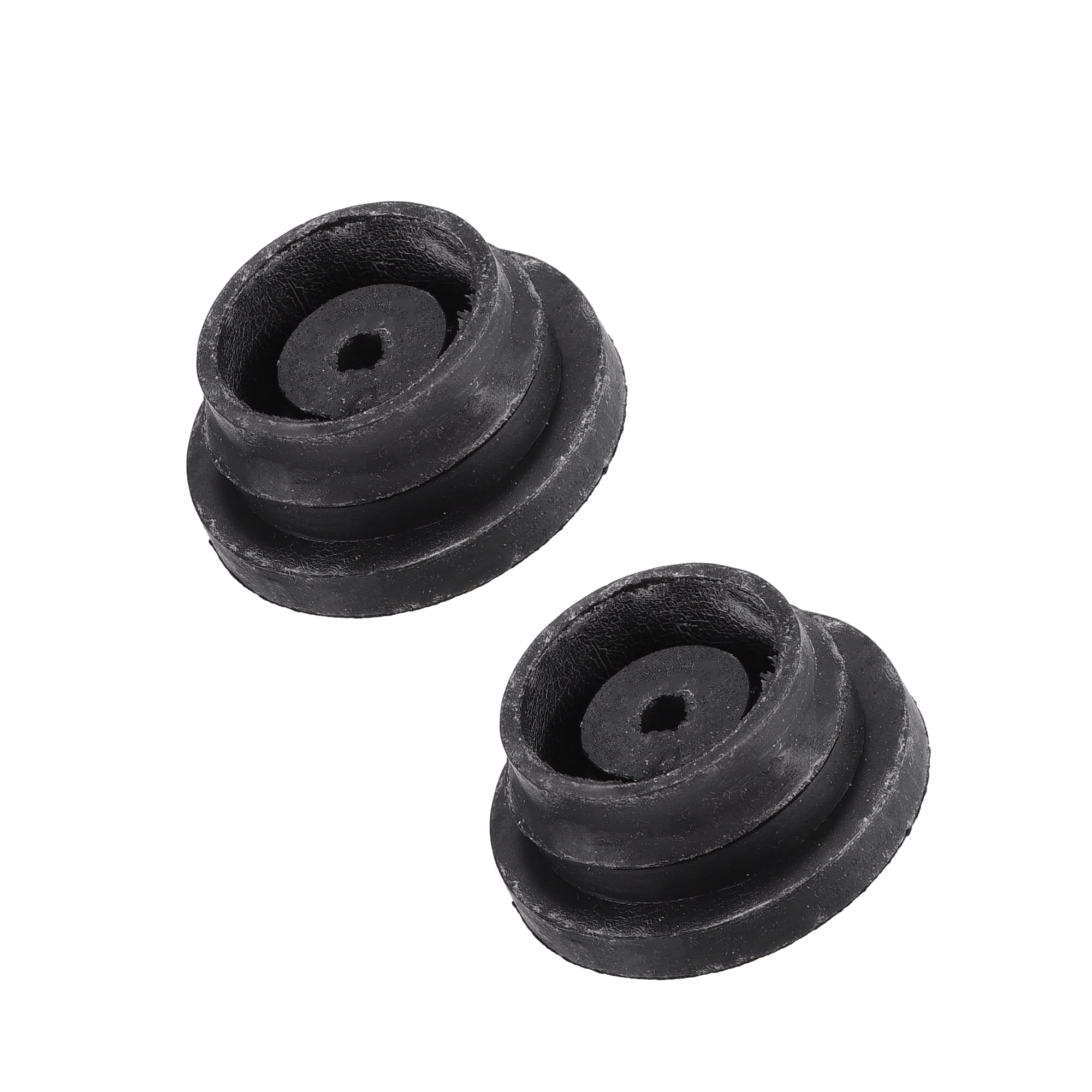 Unique Bargains 2pcs Upper Rubber Cushion Bushing Radiator Mount ...