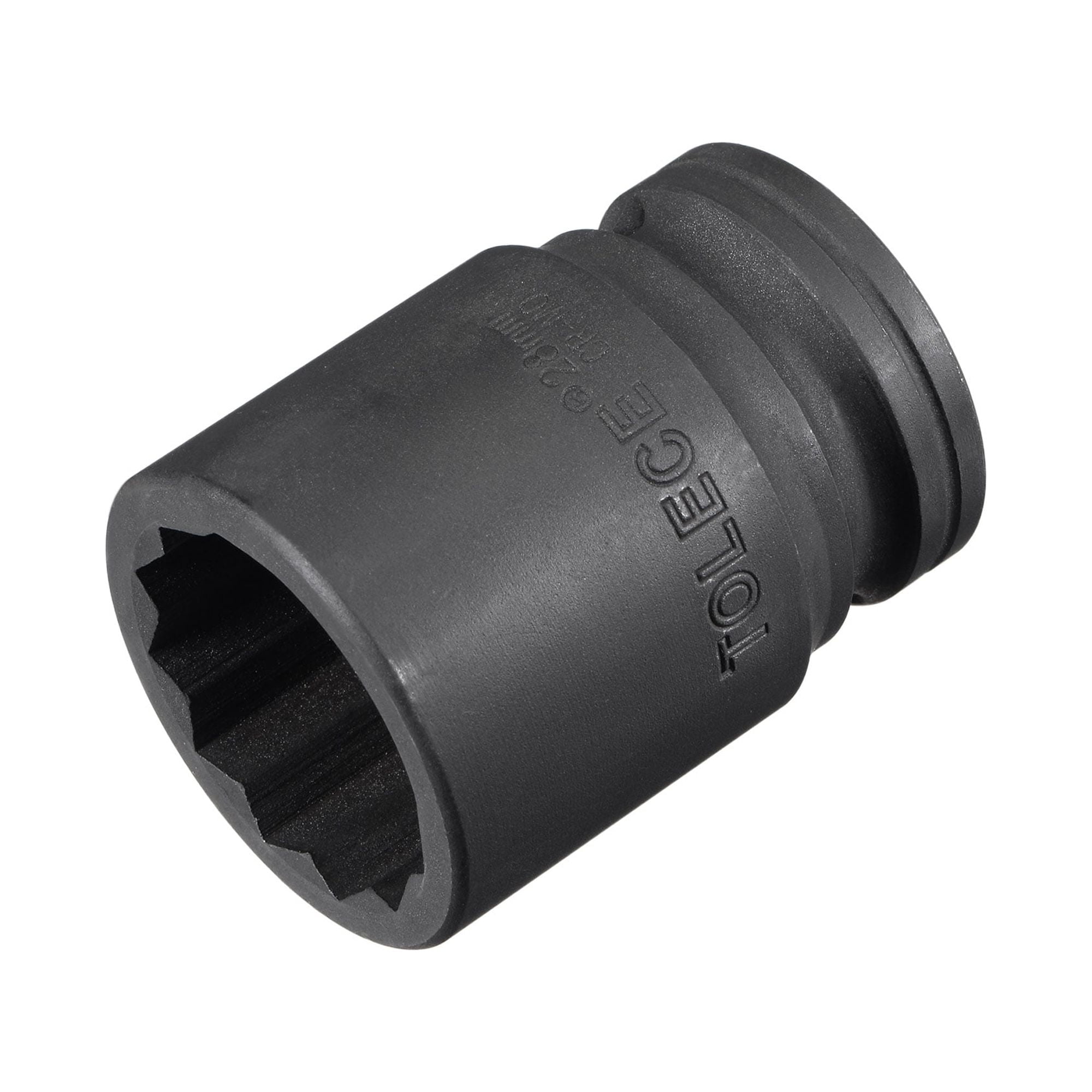 Unique Bargains 3/4" Drive 28mm 12-Point Impact Socket, CR-MO Steel ...